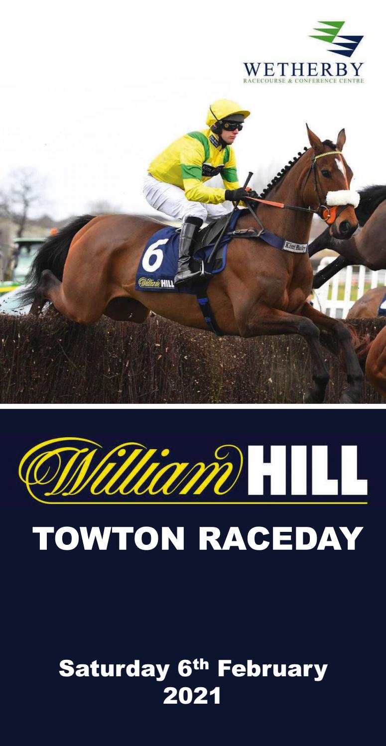 Wetherby Racecard - Saturday 6th February by Weatherbys - Issuu