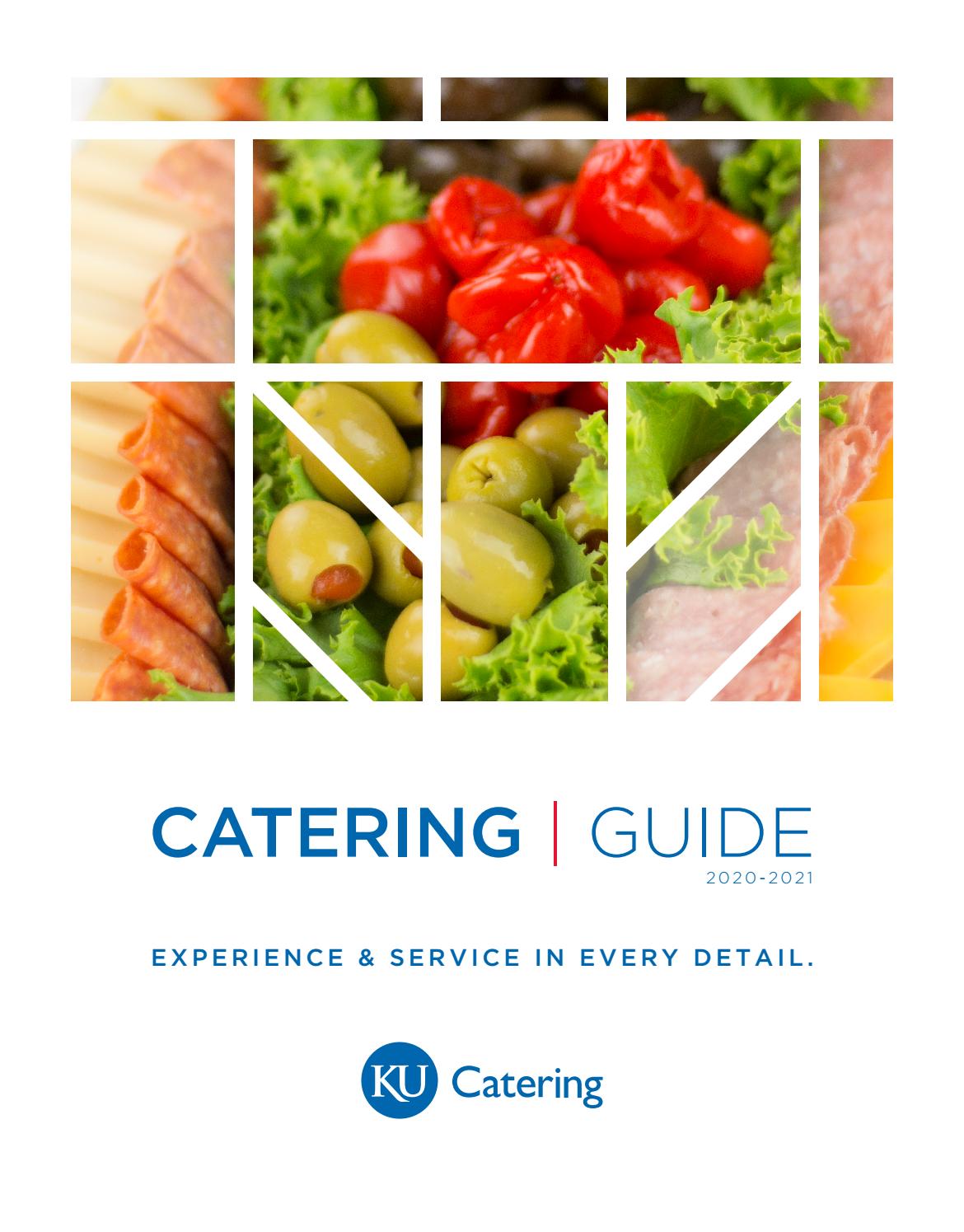2020-2021 KU Catering Guide by KU Memorial Union - Issuu