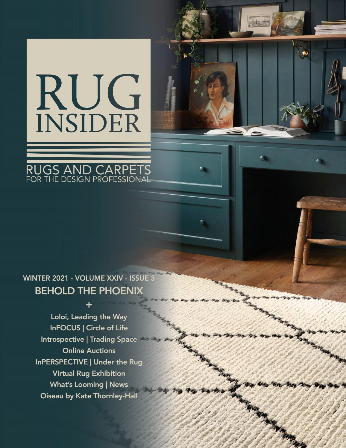 Rug Insider Magazine Winter 2021 by Rug Insider Magazine - Issuu