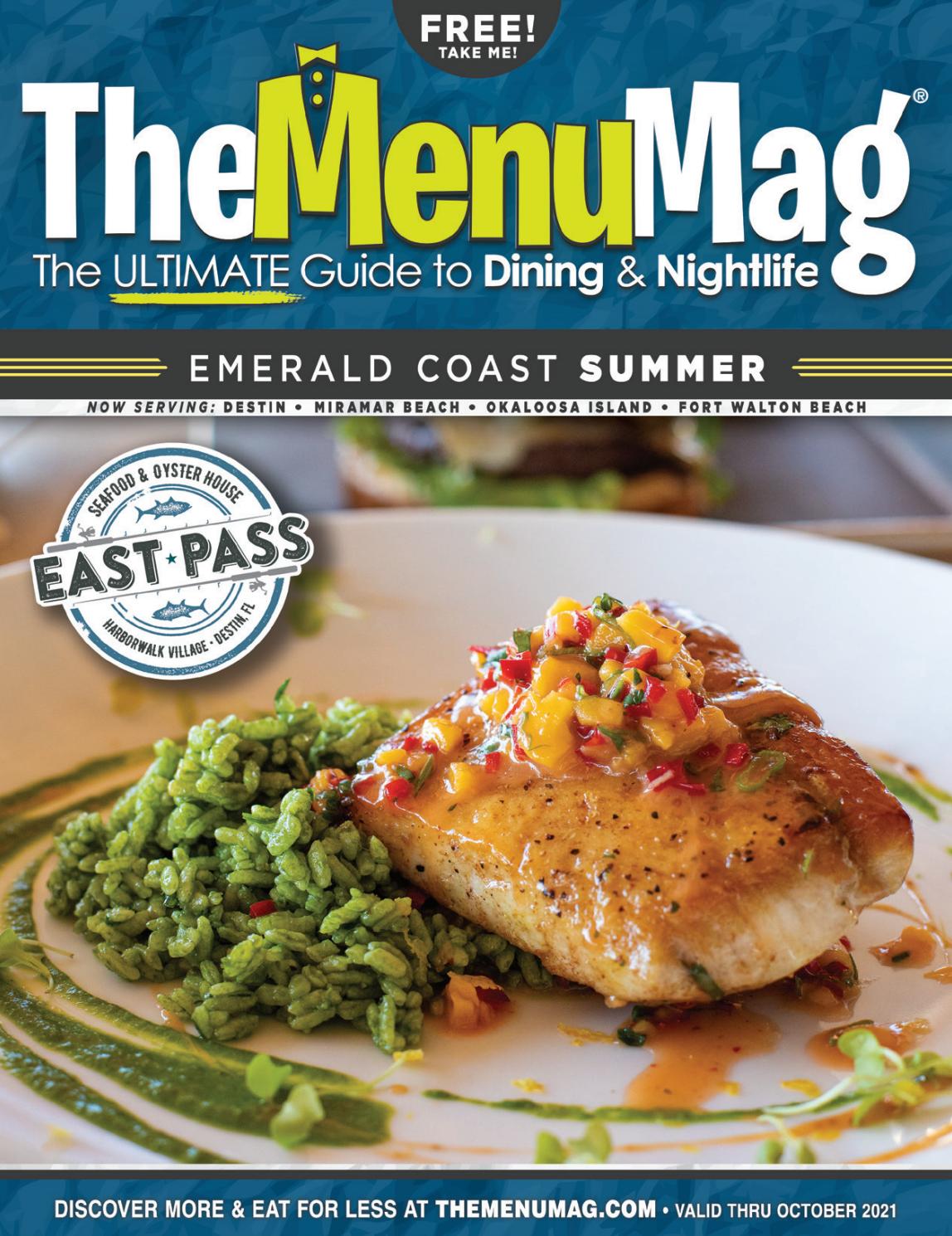 Emerald Coast Menu Mag Summer 2021 by The Menu Mag - Issuu
