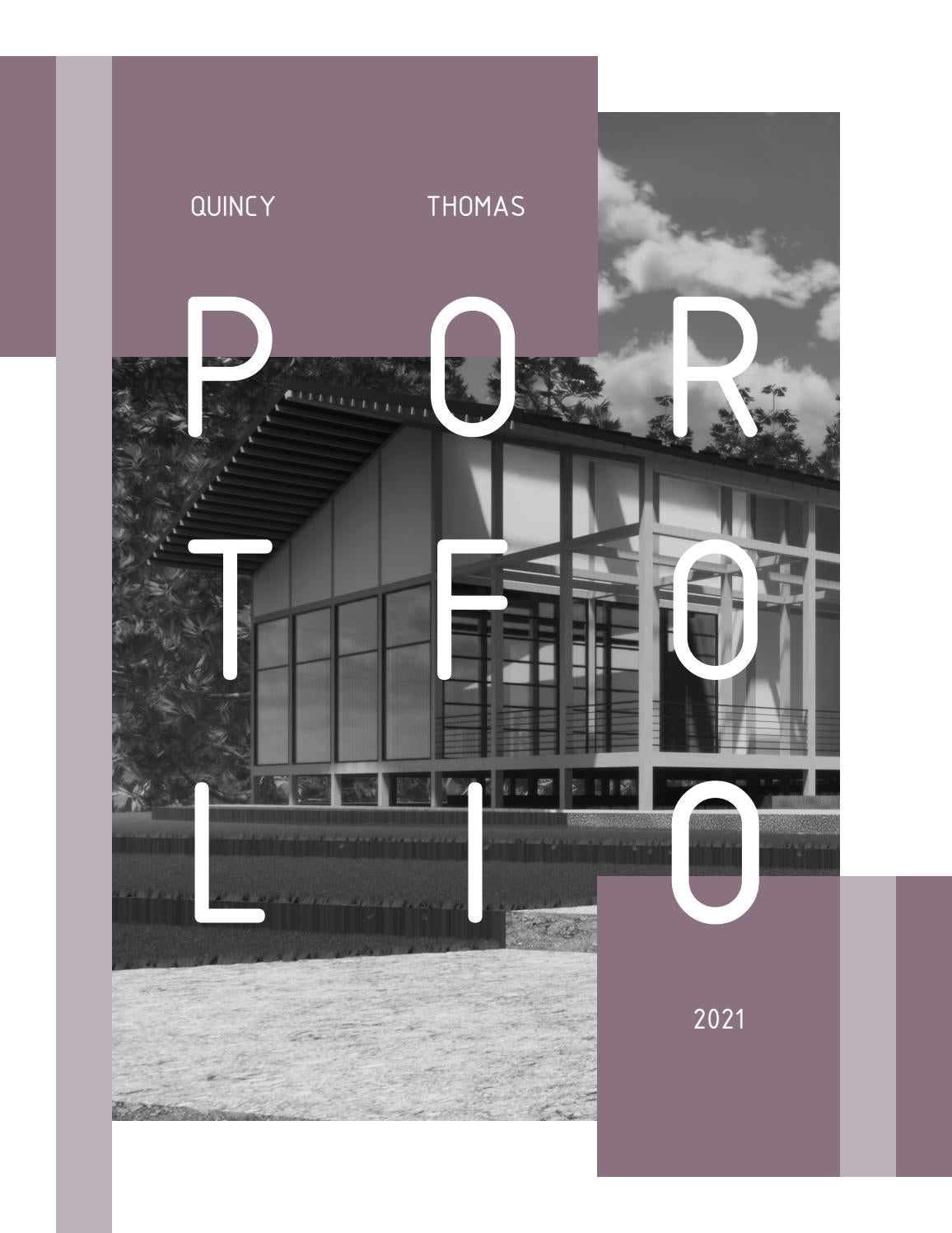 Quincy Thomas Portfolio by QuincyThomas - Issuu