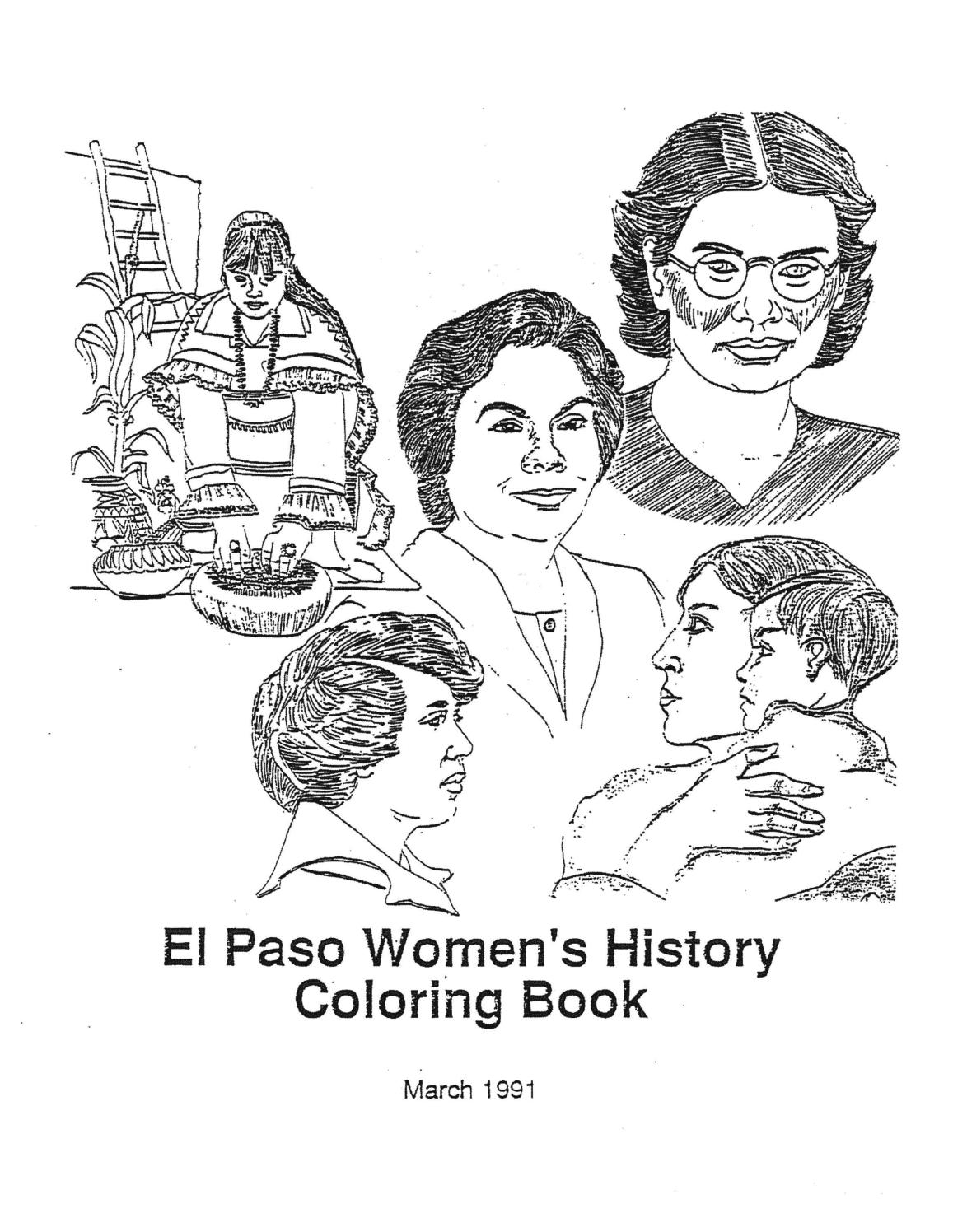 El Paso Women's History Coloring Book by UTEP Library - Issuu