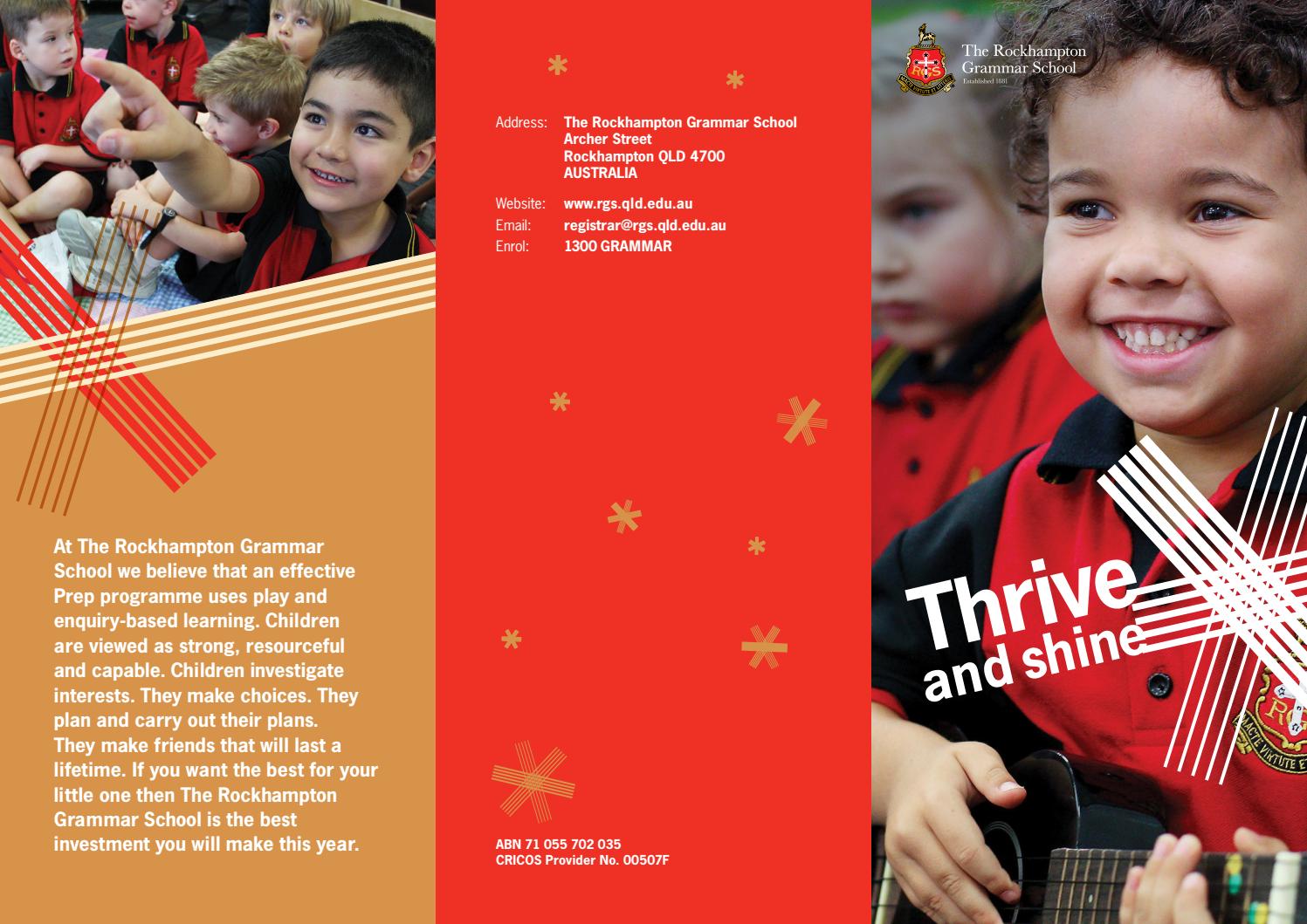 RGS Prep by The Rockhampton Grammar School - Issuu