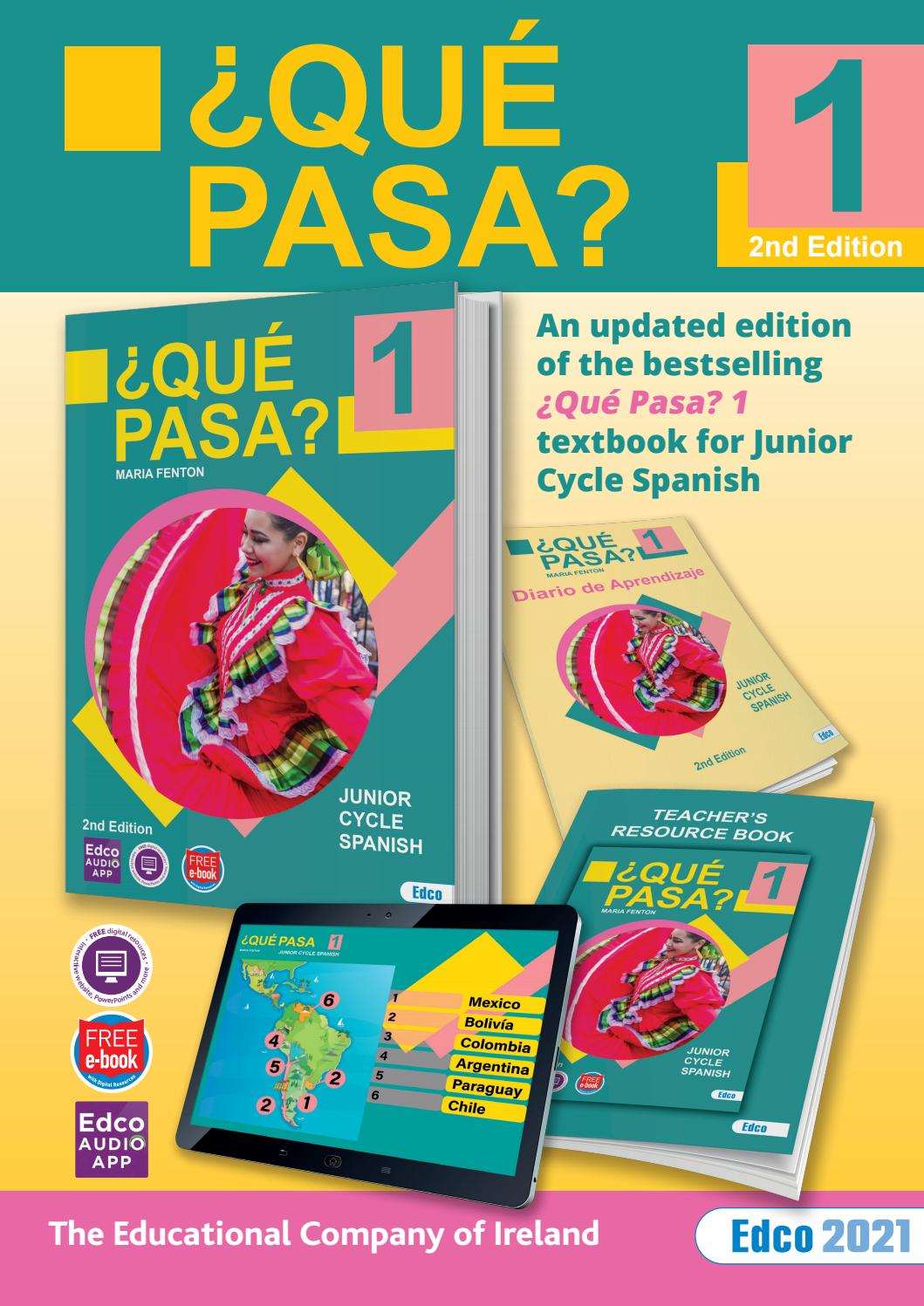 ¿Que Pasa? 1 - 2nd Edition by Edco Ireland - Issuu