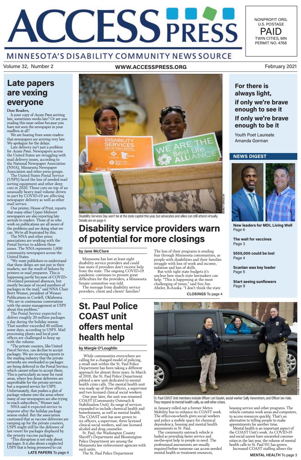 February 2021 Edition - Access Press by Access Press - Issuu