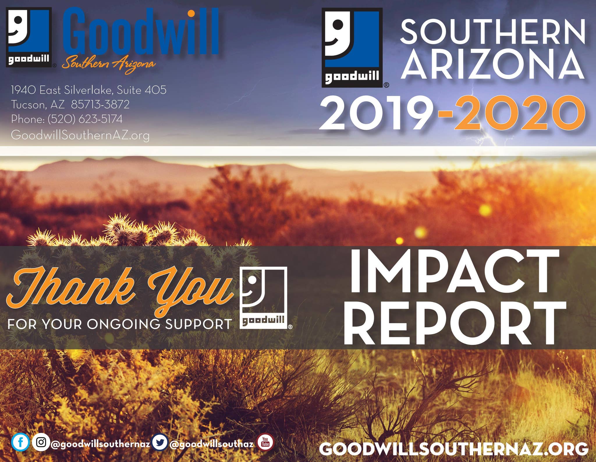 Goodwill of Southern Arizona - 2019/20 Impact Report by ...