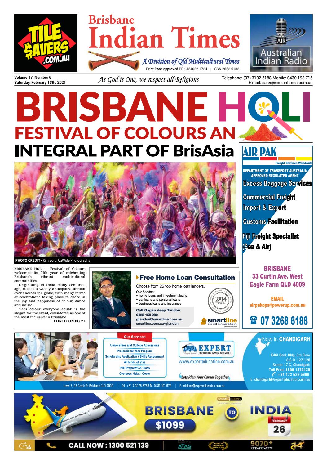 Brisbane Indian Times - February 2021 by Brisbane Indian Times - Issuu