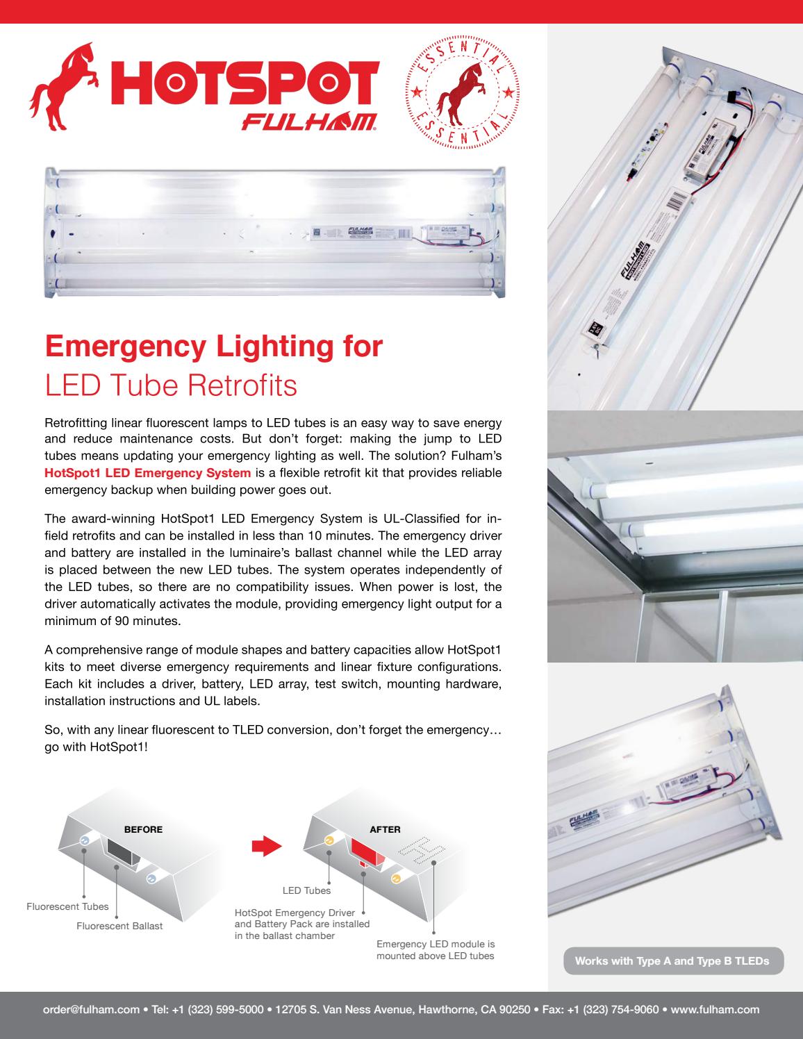 Fulham HotSpot1 Kits for LED Tube Retrofits by Fulham Co., Inc. - Issuu