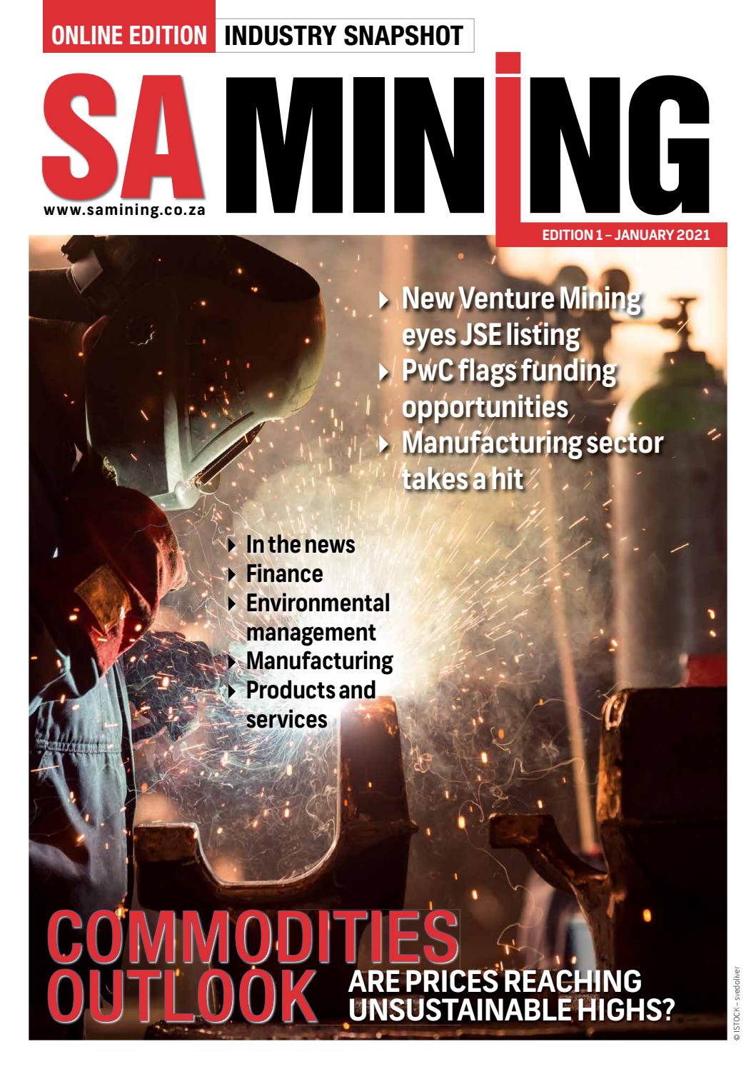 SA Mining Industry Snapshot January 2021 by SundayTimesZA - Issuu