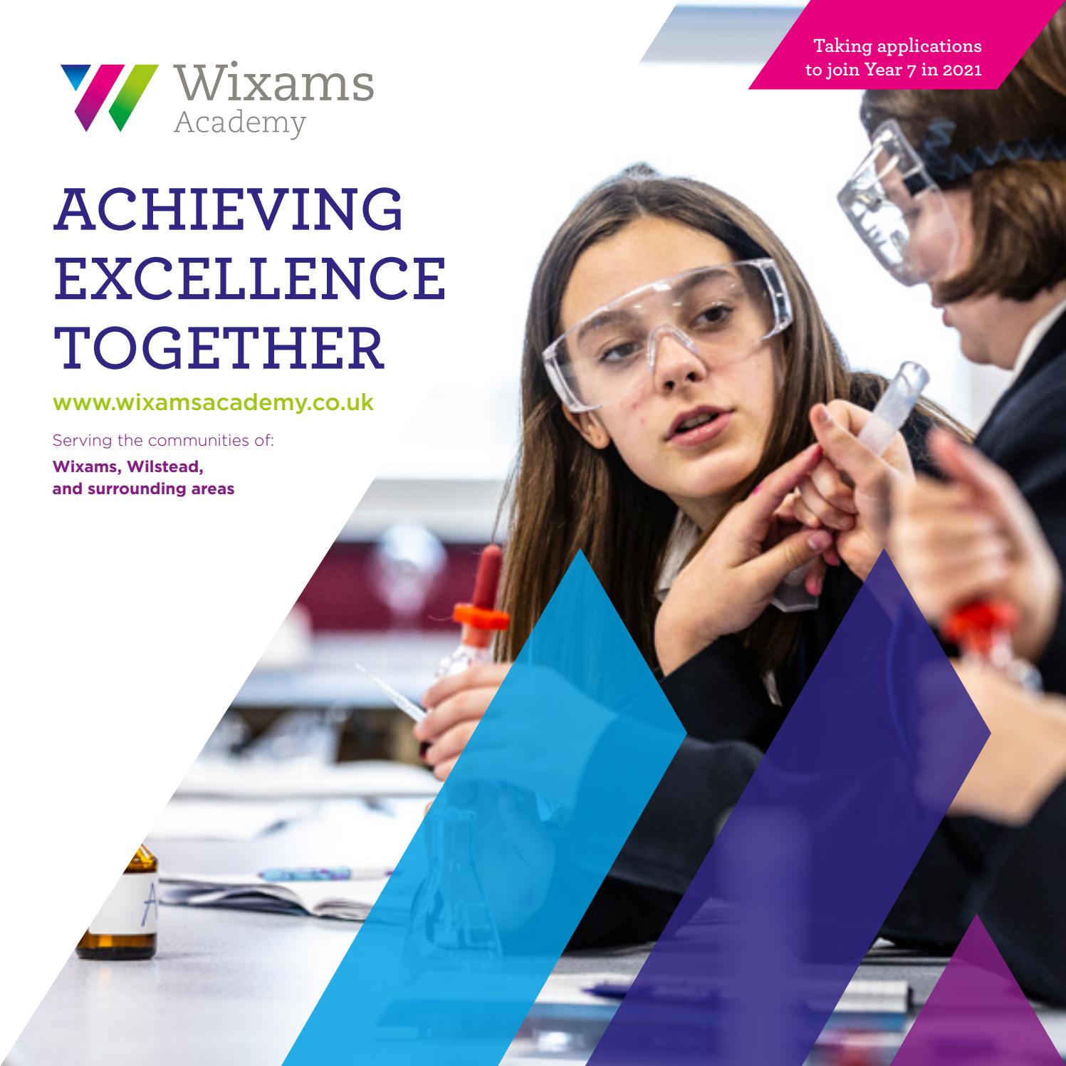 Wixams Academy Prospectus 2021-22 by The Bedford College Group - Issuu