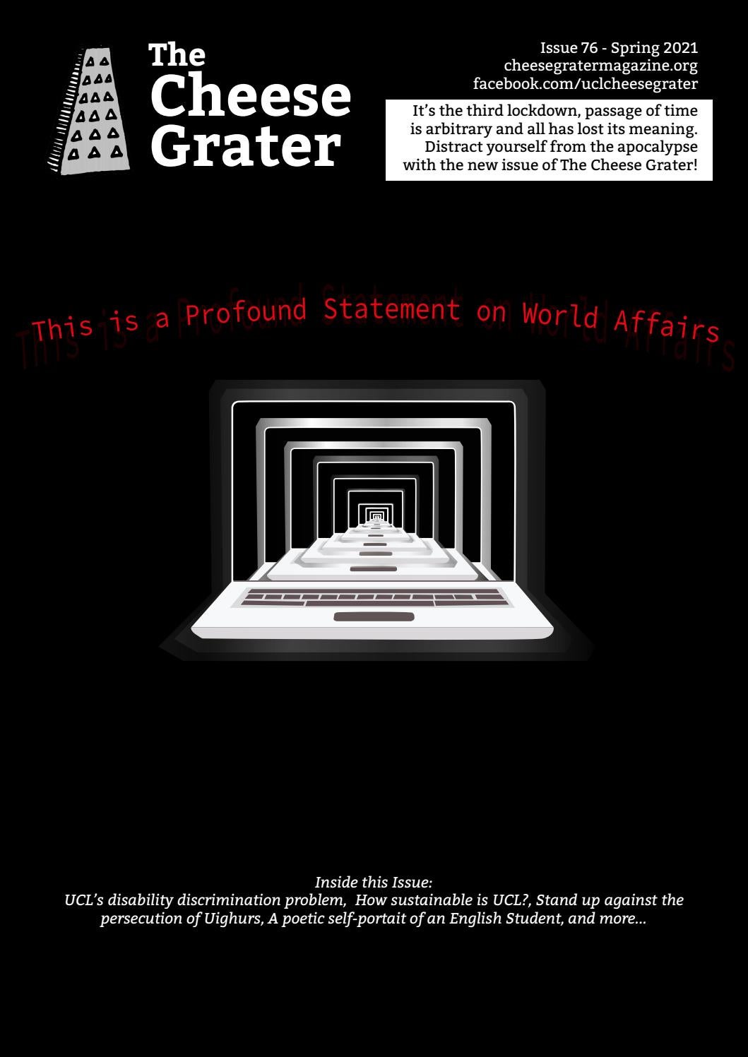 Cheese Grater Magazine Issue 76 by The Cheese Grater - Issuu