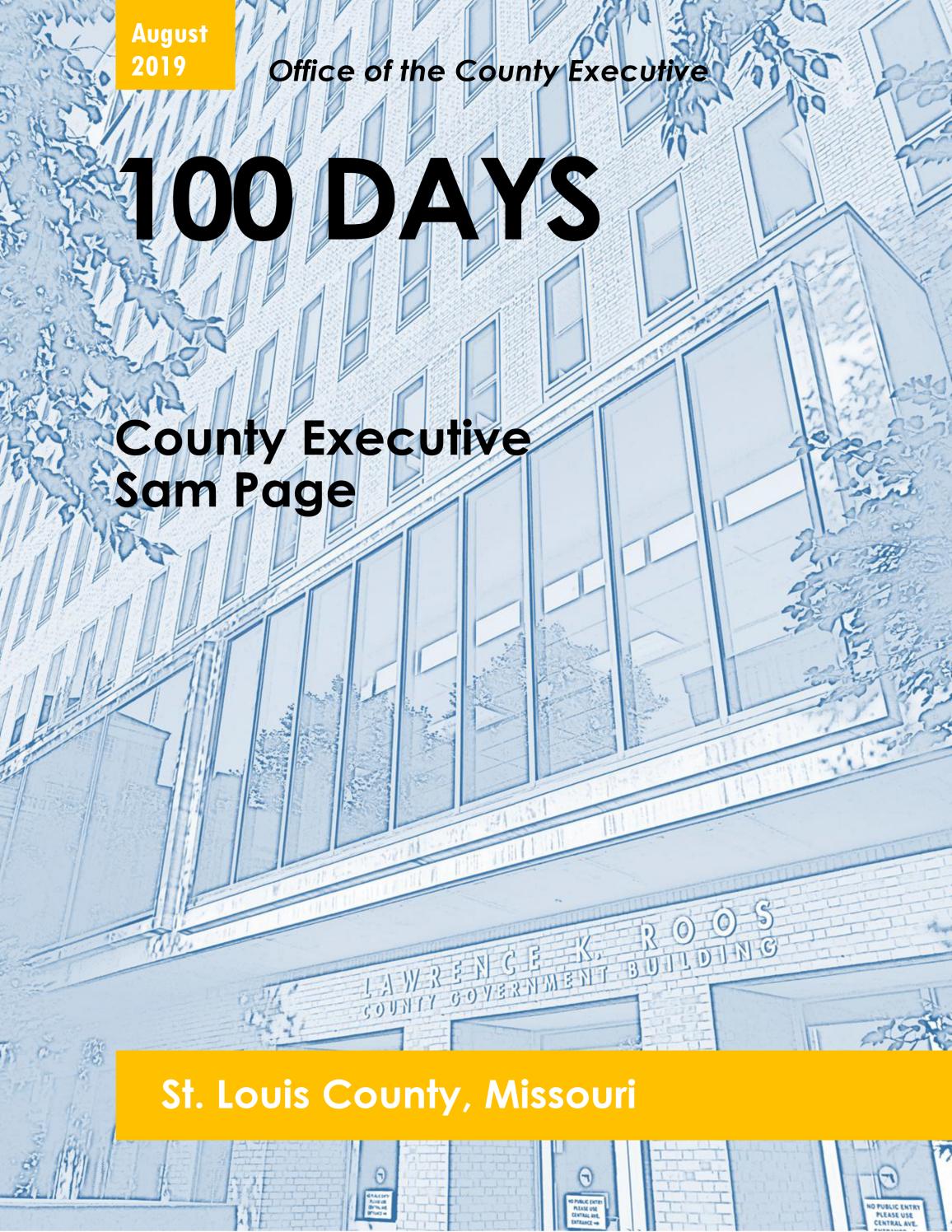 100 Day Report by STLCOGOV - Issuu
