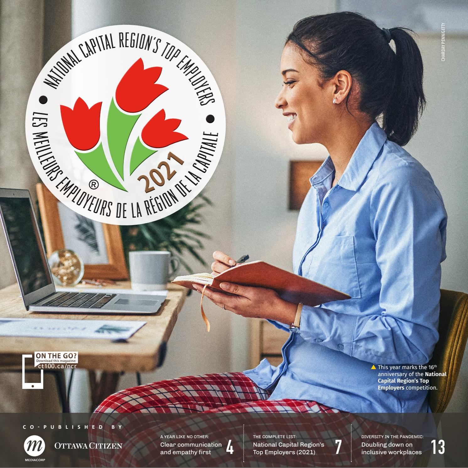 National Capital Region's Top Employers (2021) by Canada's Top 100 ...