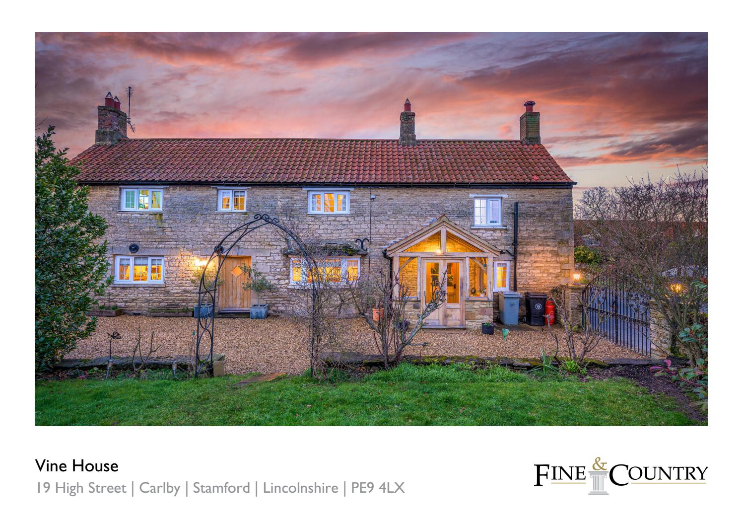 Vine House, Carlby by fineandcountrystamford - Issuu