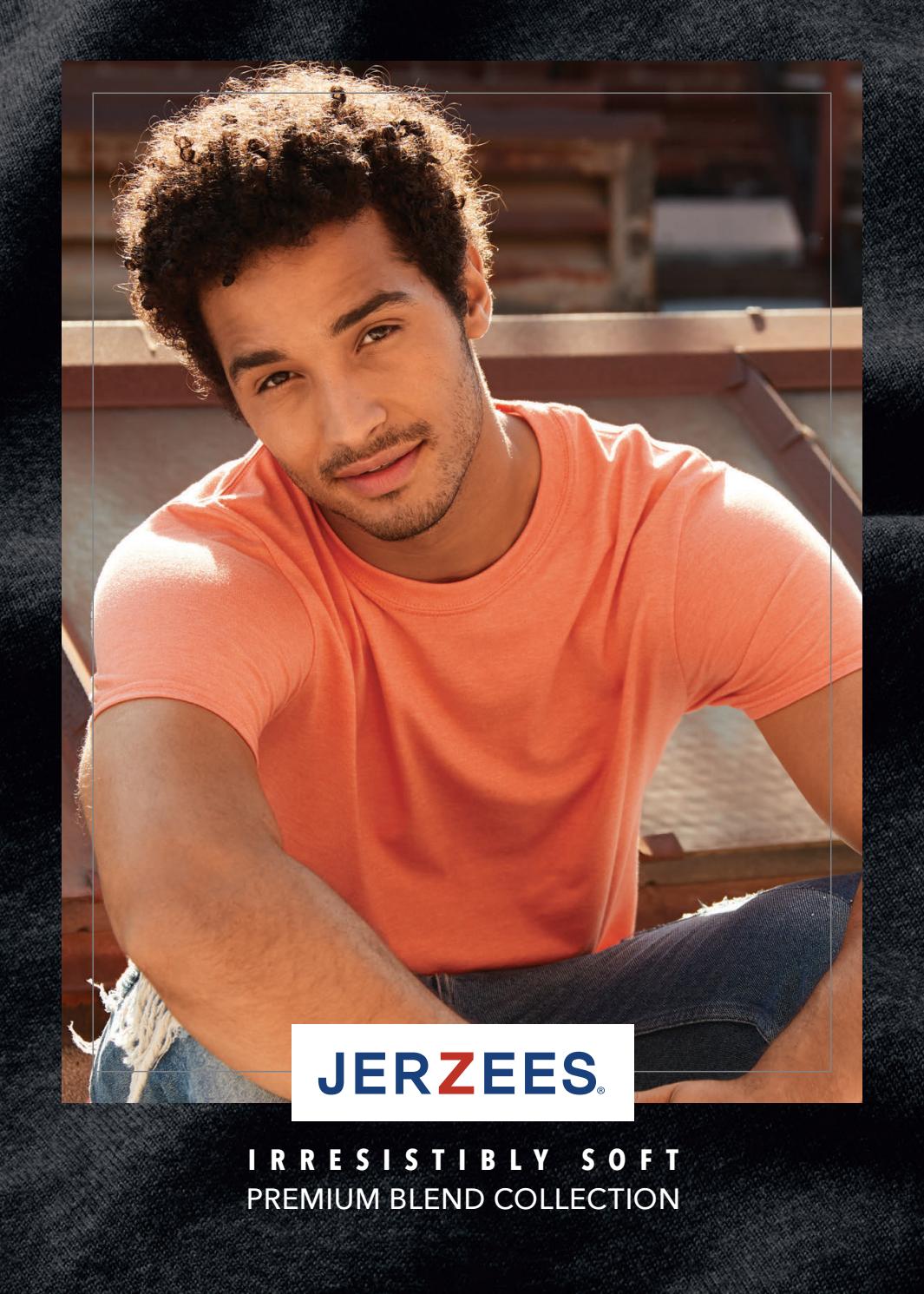 JERZEES® PREMIUM BLEND RING-SPUN TEES by Fruit of the Loom® Activewear ...