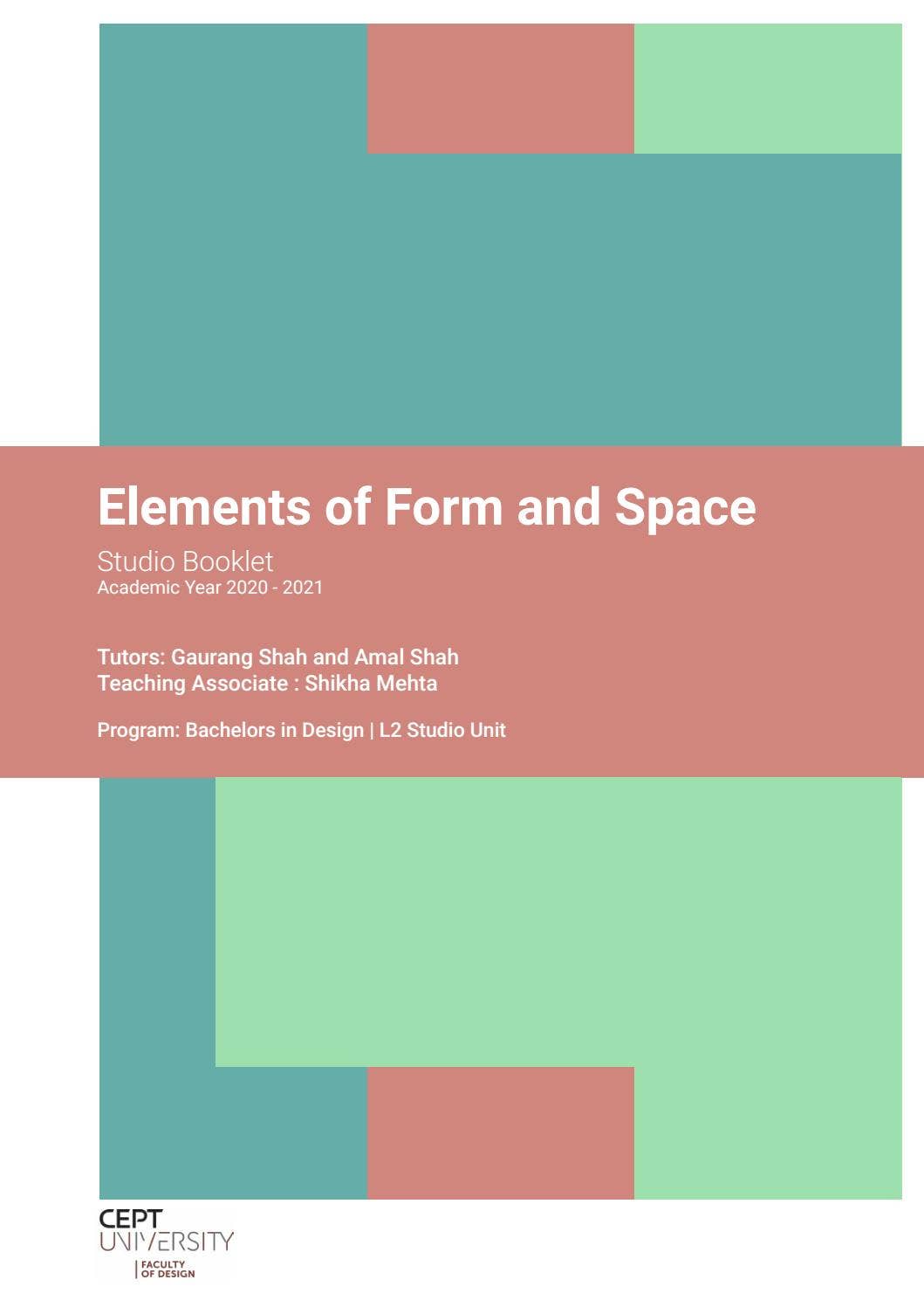 Elements of Form and Space by Amal Shah - Issuu