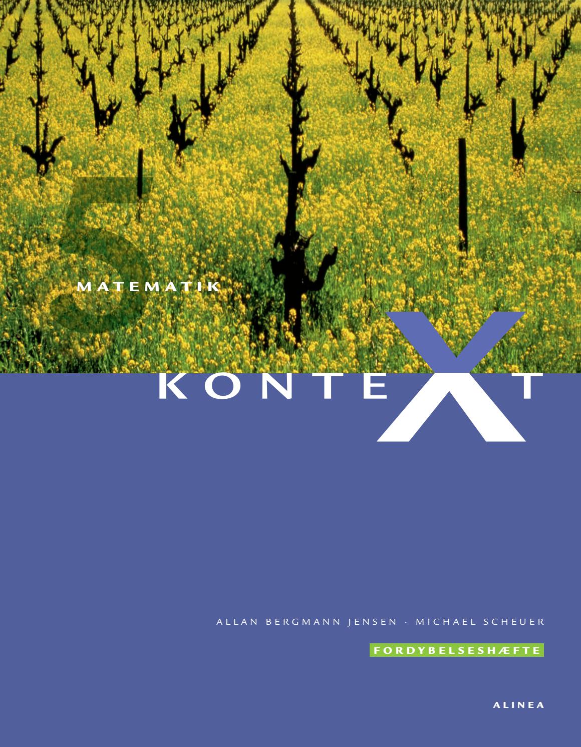 Kontext 5, Fordybelseshæfte by Alinea - Issuu