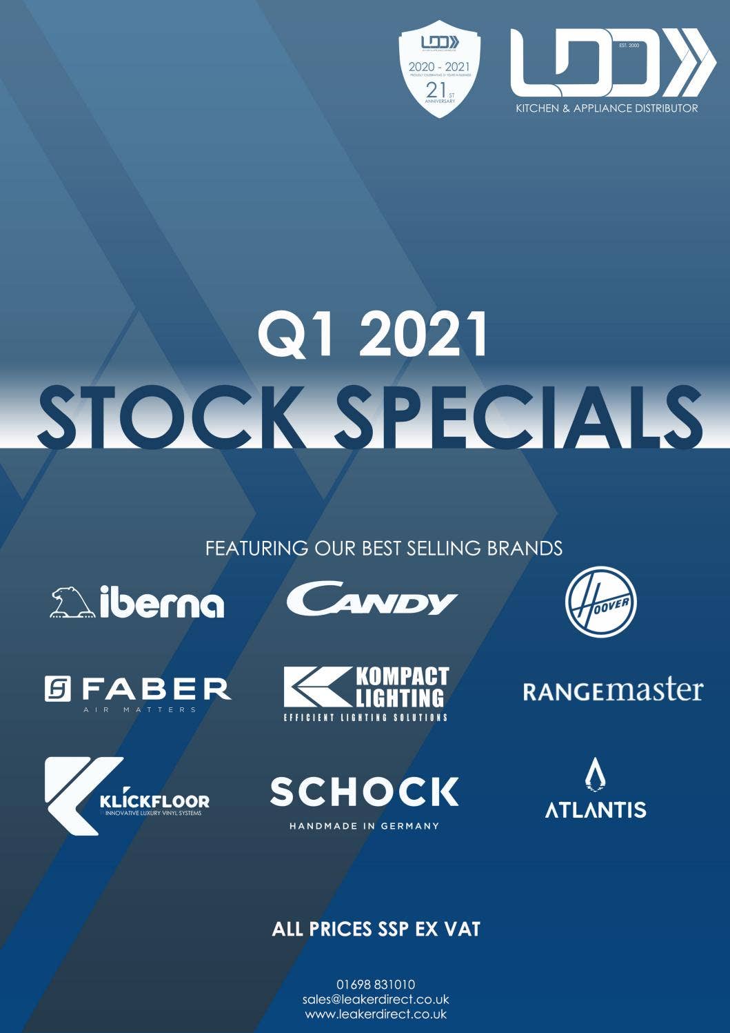 LDD Ltd Stock Specials - Q1 2021 by LeakerDirectDistributionLtd - Issuu