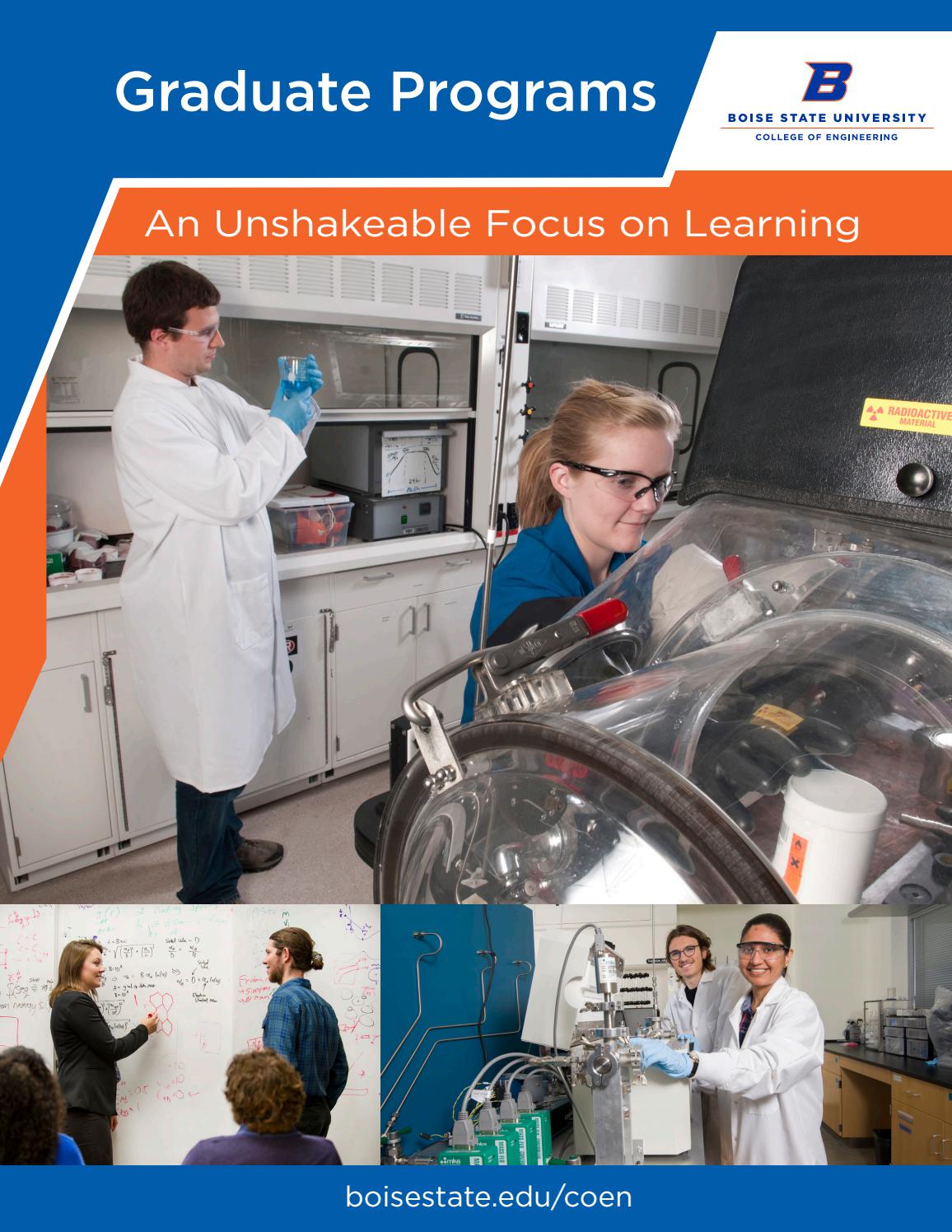 College of Engineering Graduate Programs Brochure by College of ...