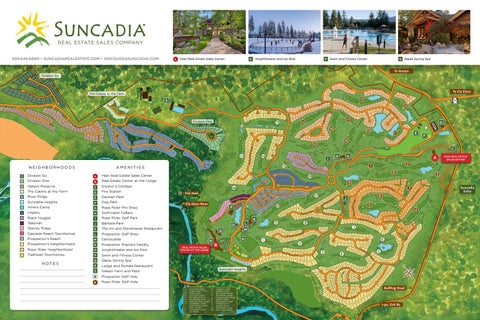 Suncadia Map 2021 by Suncadia Resort - Issuu