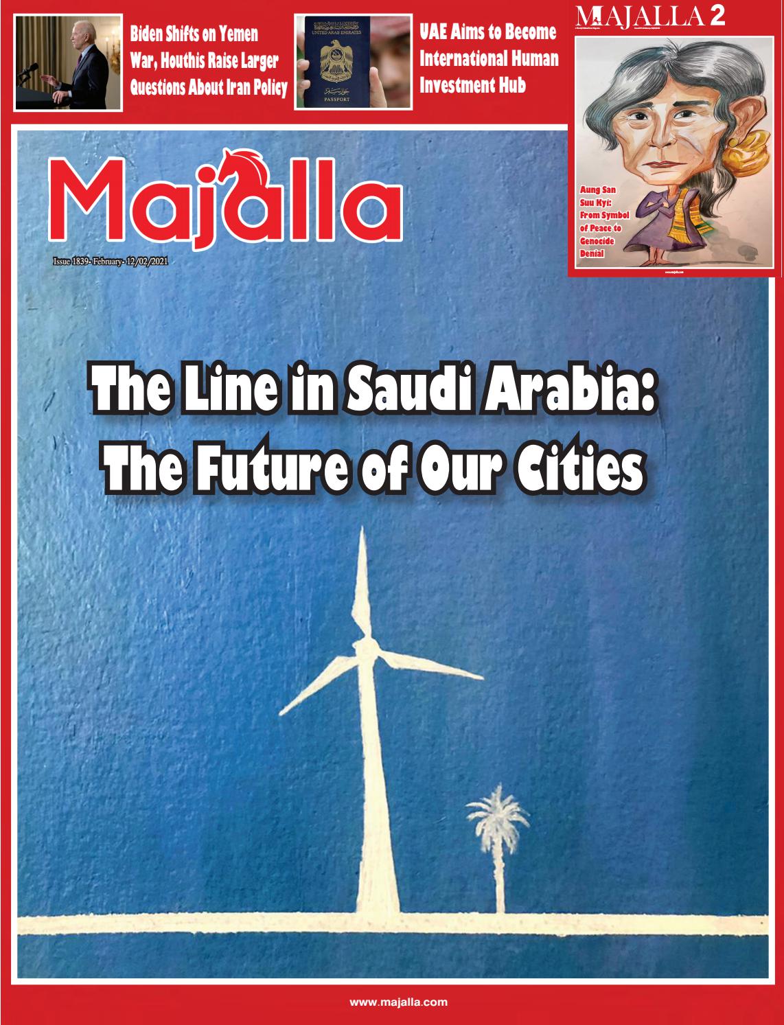 The Line in Saudi Arabia: The Future of Our Cities by Majalla Magazine ...