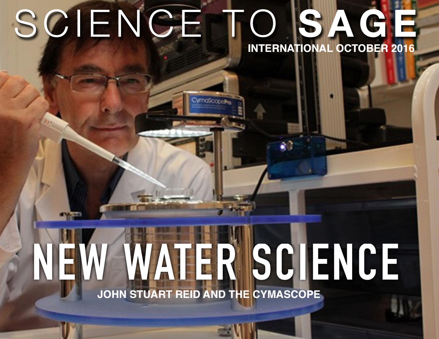 New Water Science by Science to Sage - Issuu