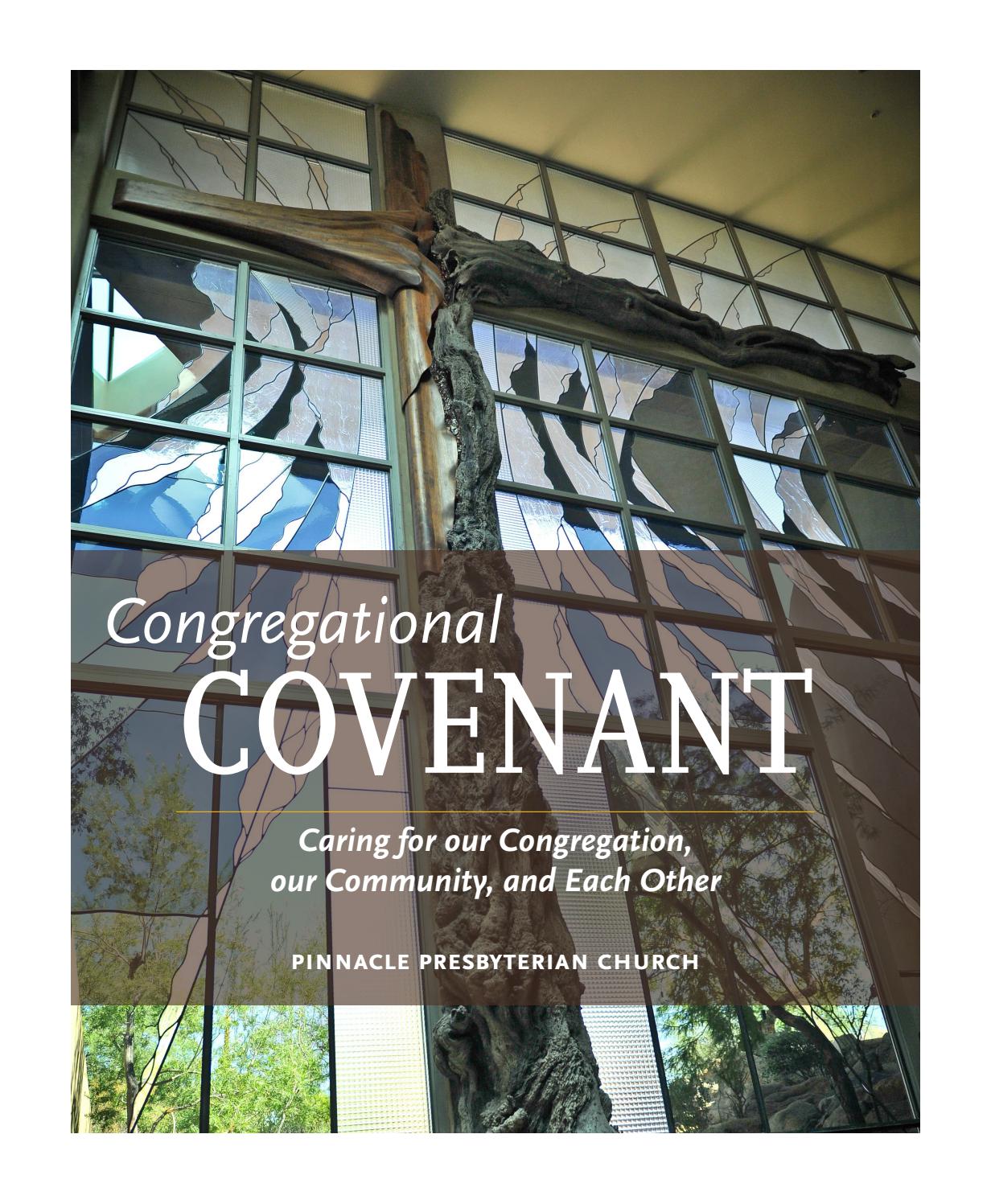 Congregational Covenant - Pinnacle Presbyterian Church by Pinnacle ...