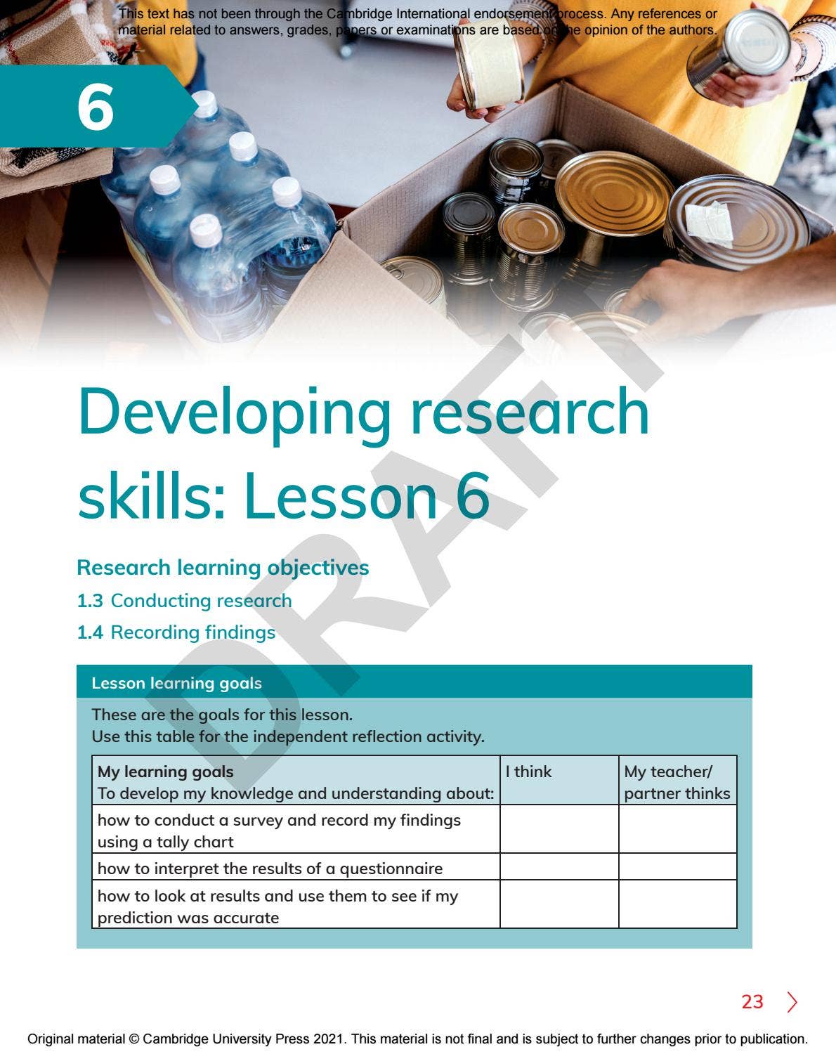 PRIMARY Global Perspectives Sample by Cambridge International Education ...