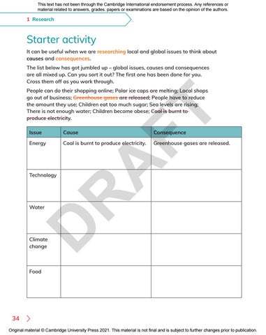 PRIMARY Global Perspectives Sample by Cambridge International Education ...