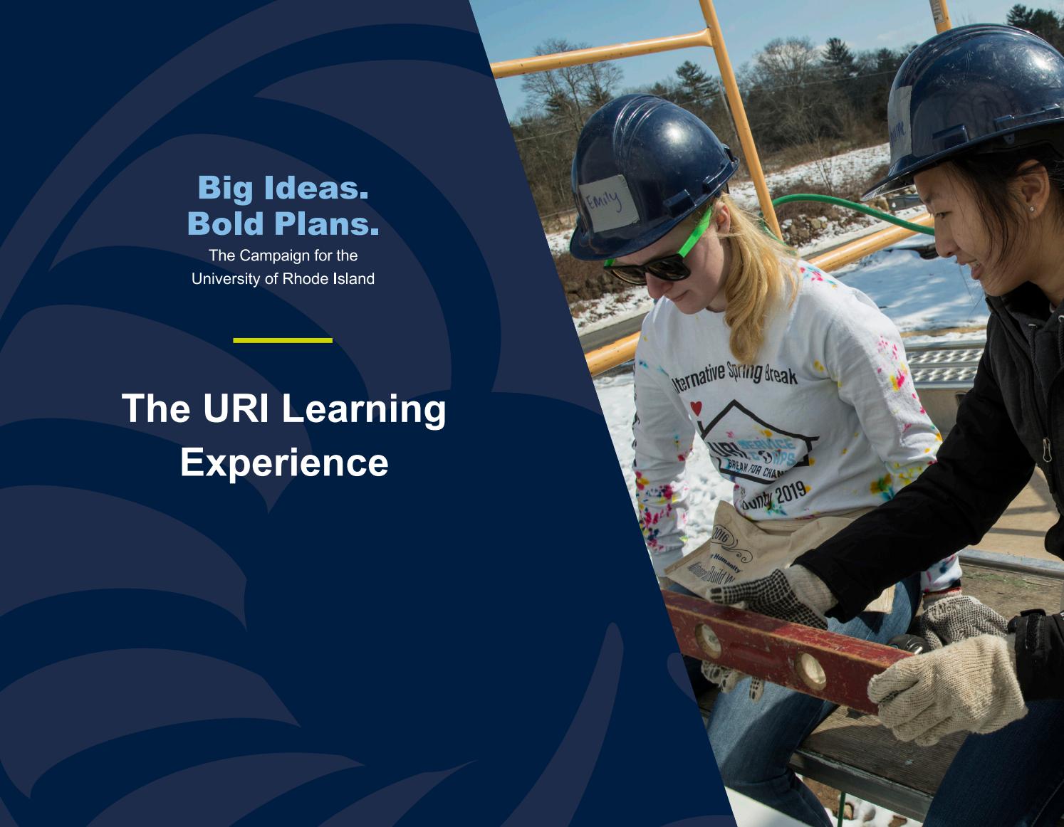 The URI Learning Experience by URI Foundation & Alumni Engagement - Issuu