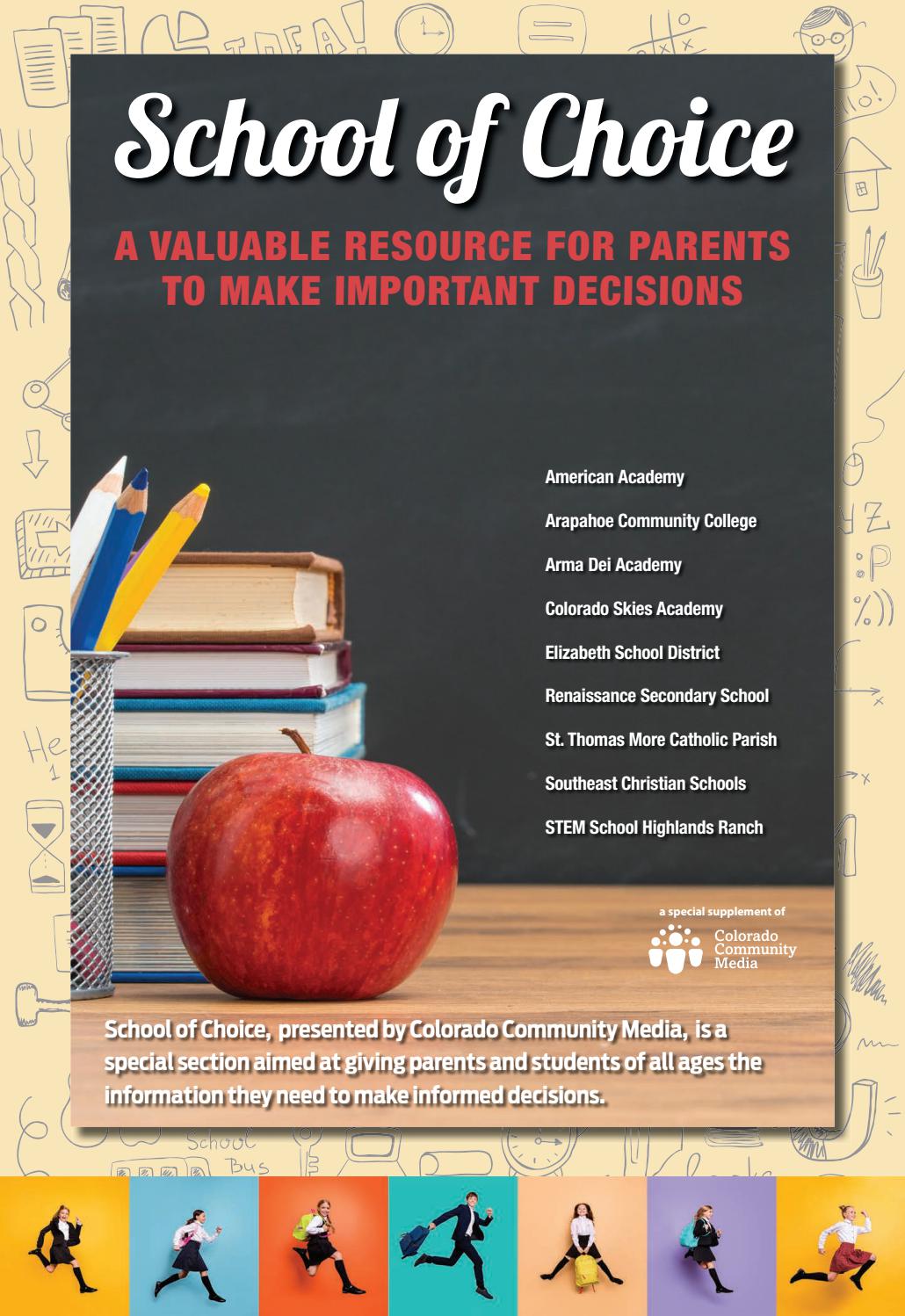 School of Choice Special Insert Section January 2021 by Colorado ...