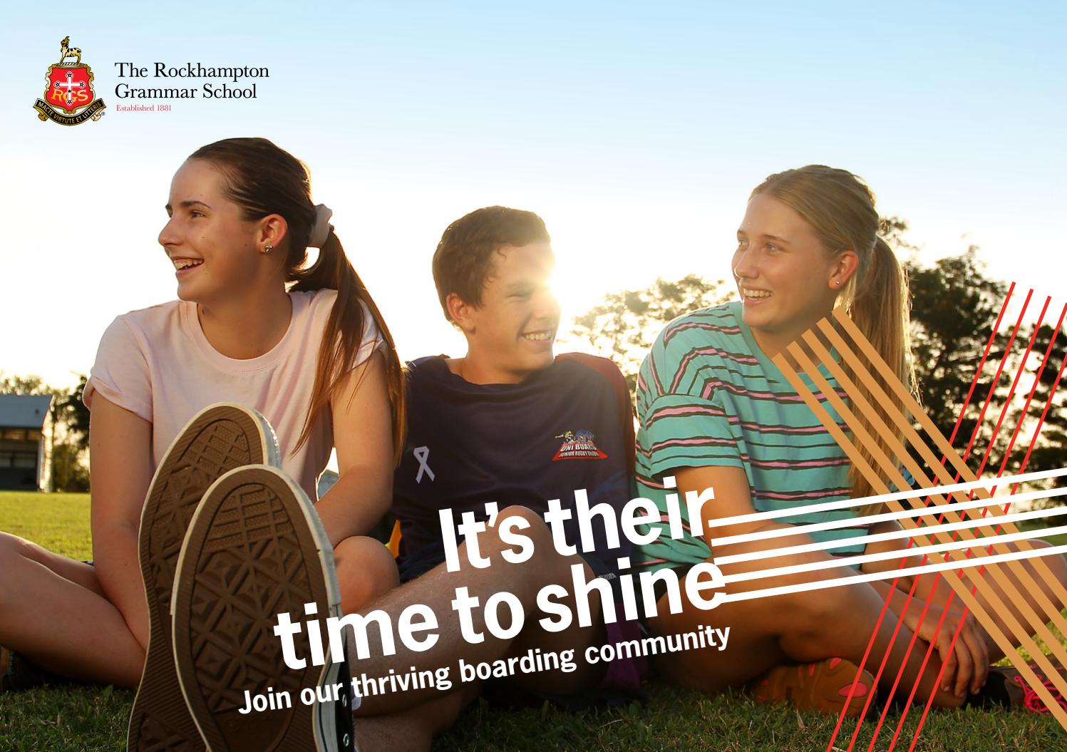 RGS Boarding by The Rockhampton Grammar School - Issuu