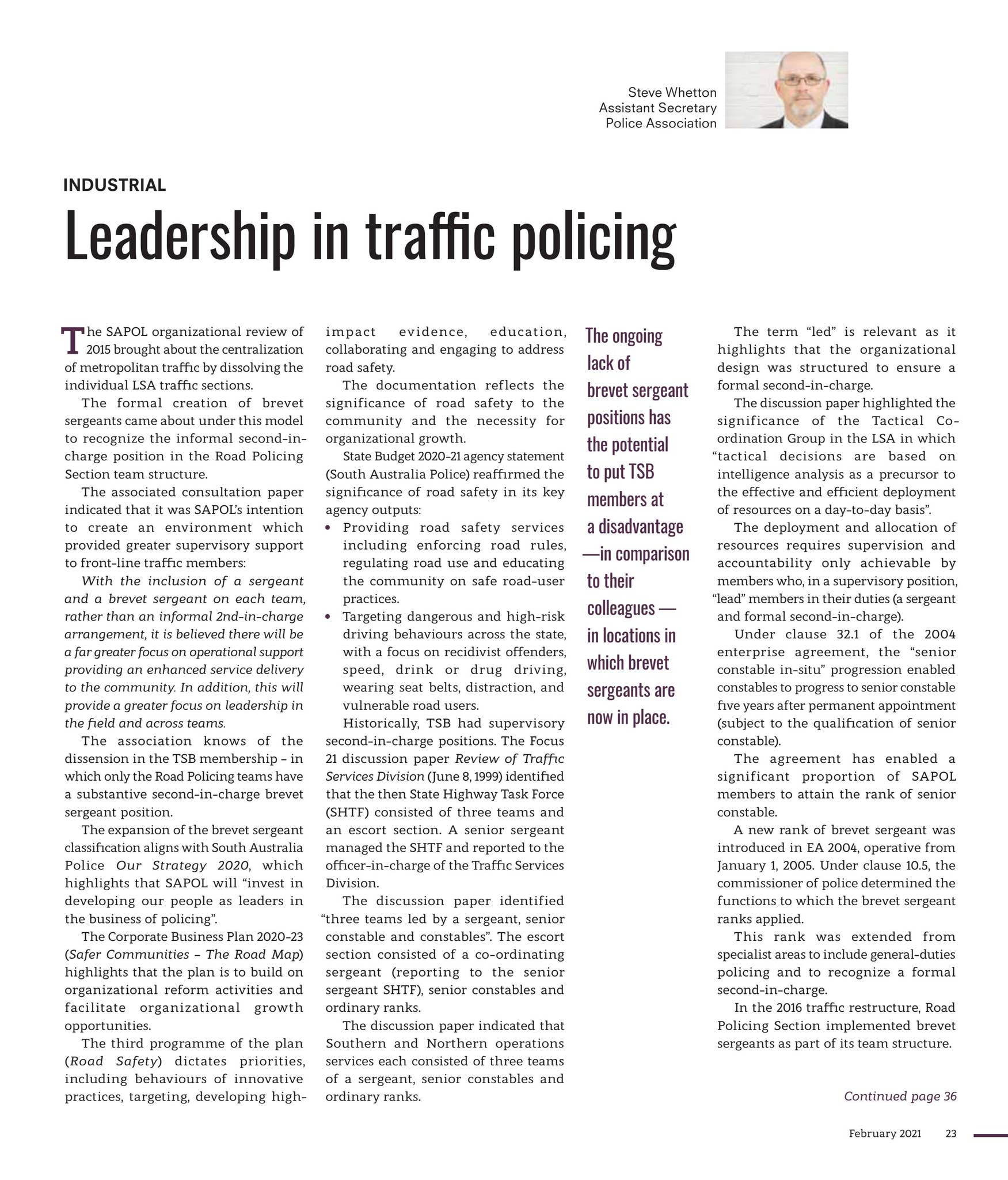 Police Journal February 2021 by Police Journal - Issuu