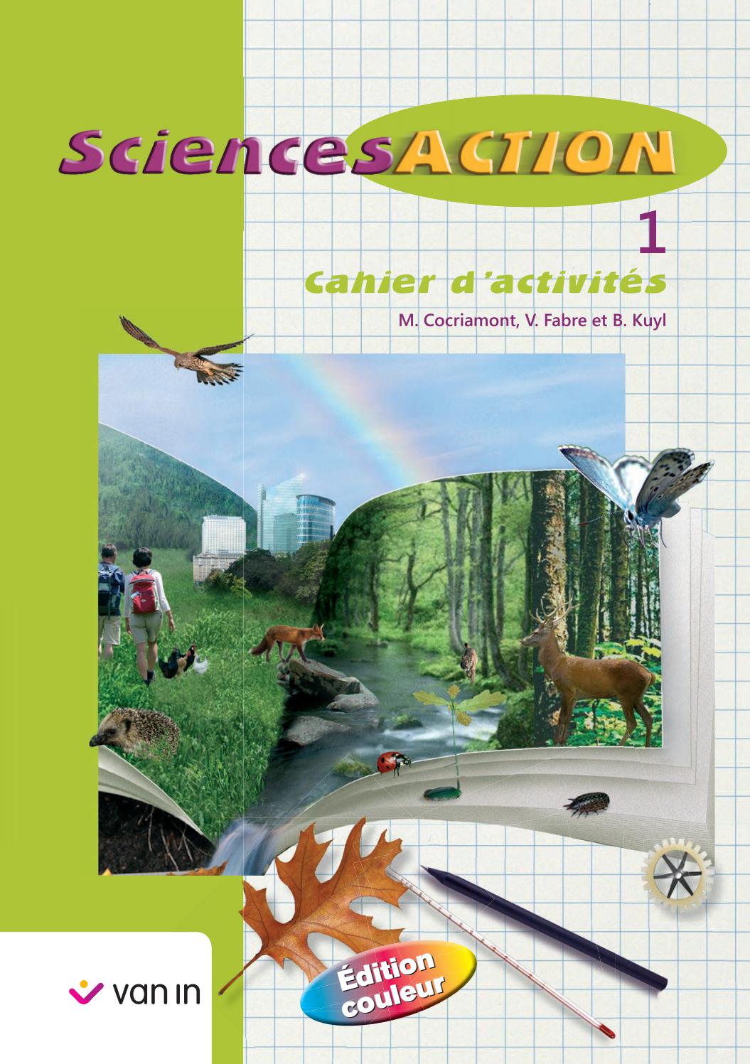 SciencesAction - Cahier d'activités 1 - Extrait by VAN IN - Issuu
