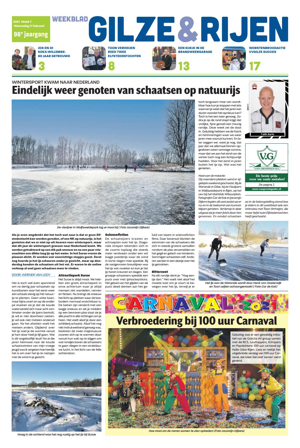 Weekblad Gilze en Rijen 17-02-2021 by Uitgeverij Em de Jong - Issuu