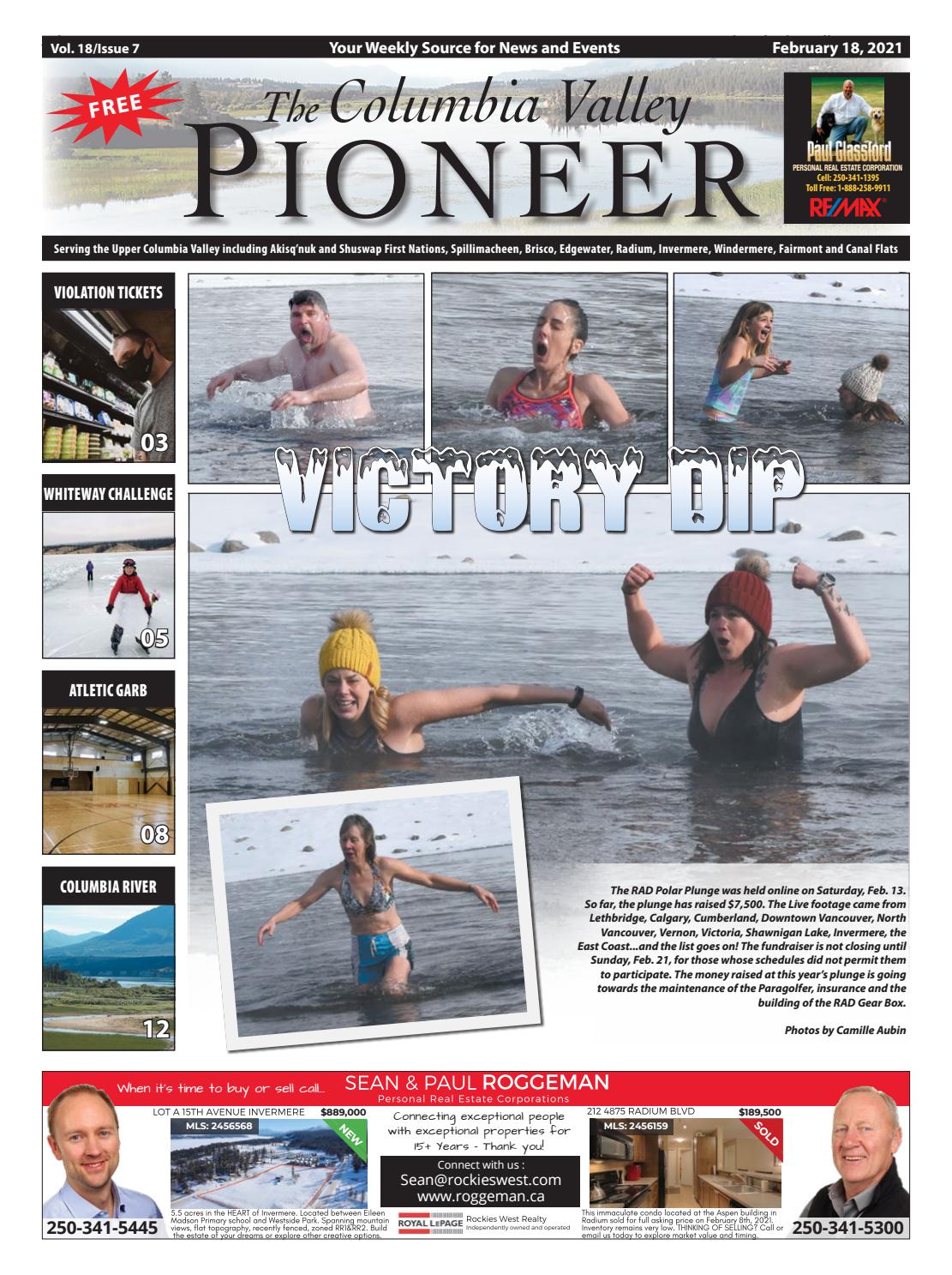 Columbia Valley Pioneer, February 18, 2021 by Columbia Valley Pioneer ...