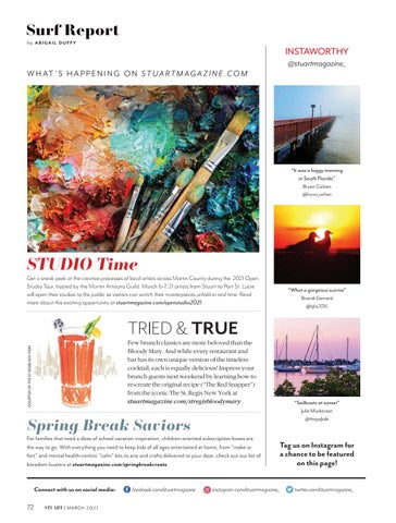 Stuart Magazine March 2021 by Palm Beach Media Group - Issuu