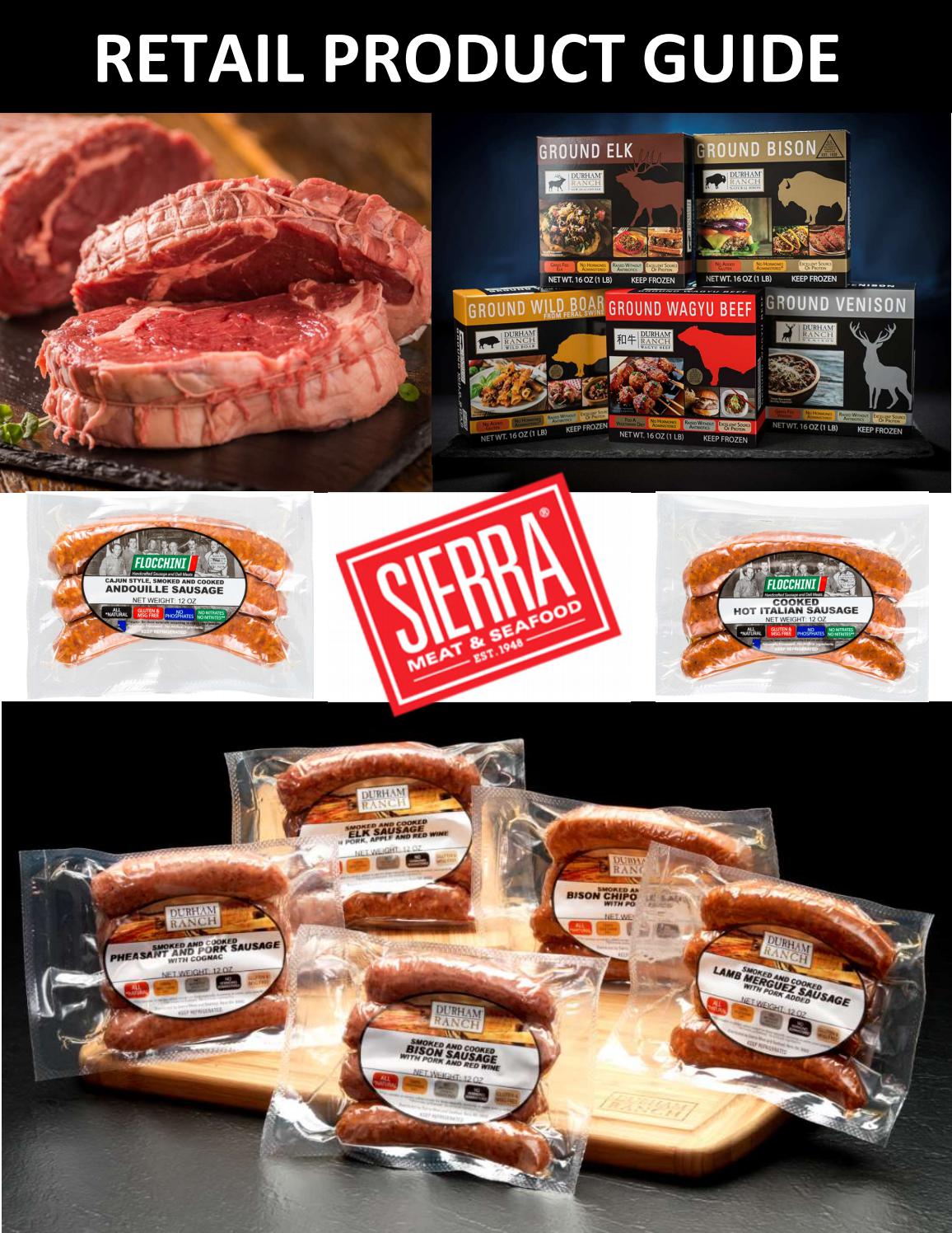 Sierra Meat & Seafood Retail Product Guide by The Chefs' Warehouse - Issuu