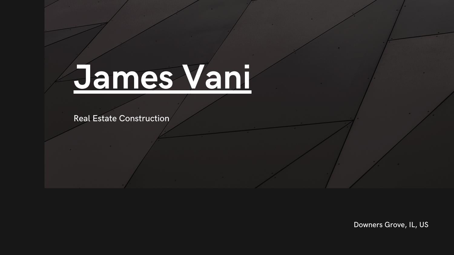 About “James Vani” by James Vani - Issuu