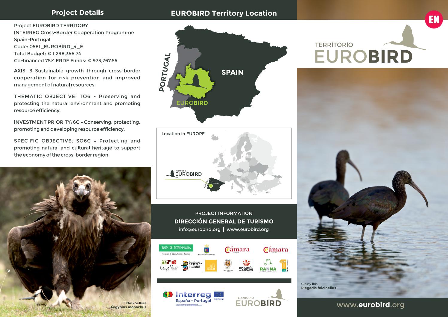 Folleto Eurobird (english) by Extremadura Turismo - Issuu