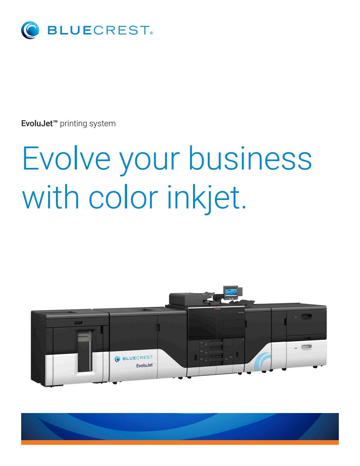 EvoluJet: Inkjet printing system by BlueCrest - Issuu