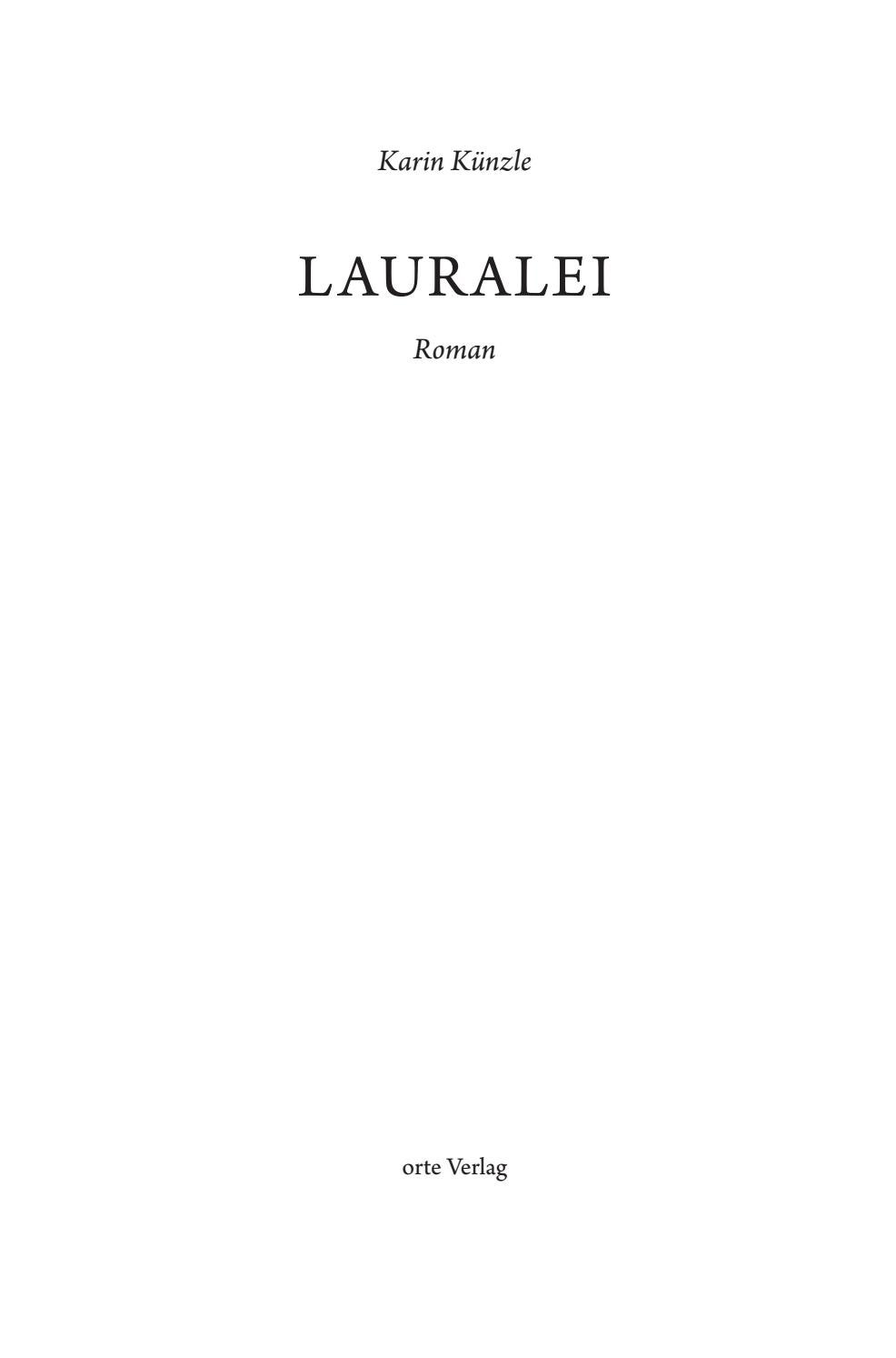 Lauralei by Verlagshaus Schwellbrunn - Issuu