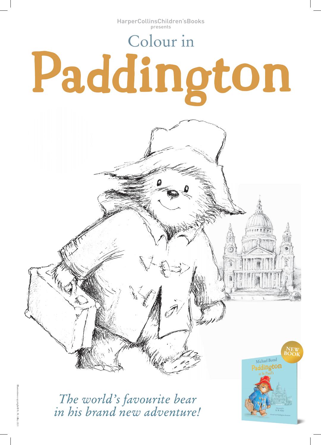 Downloadable Paddington at St. Paul's Activity Sheets! by ...