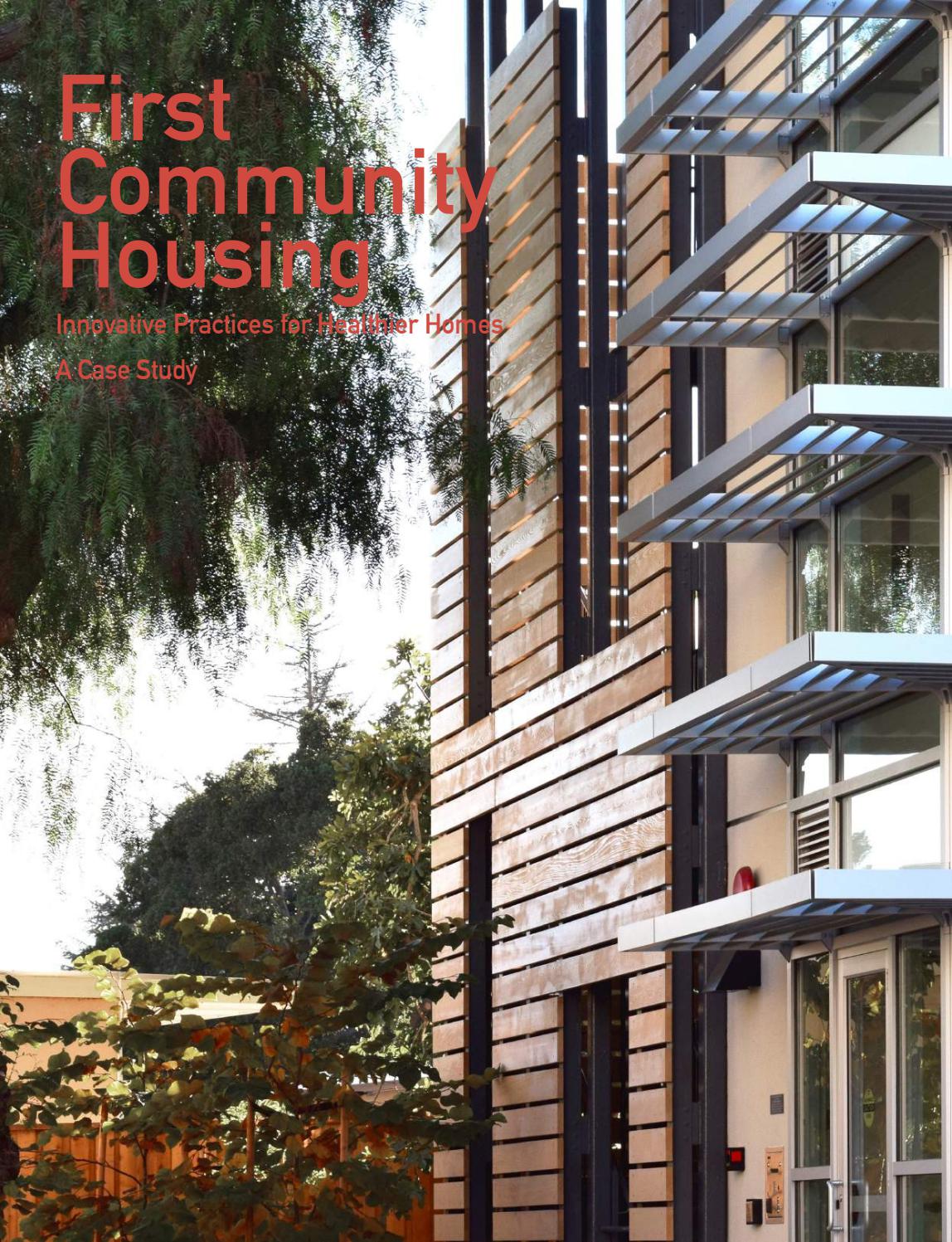 First Community Housing Case Study by Healthy Materials Lab - Issuu