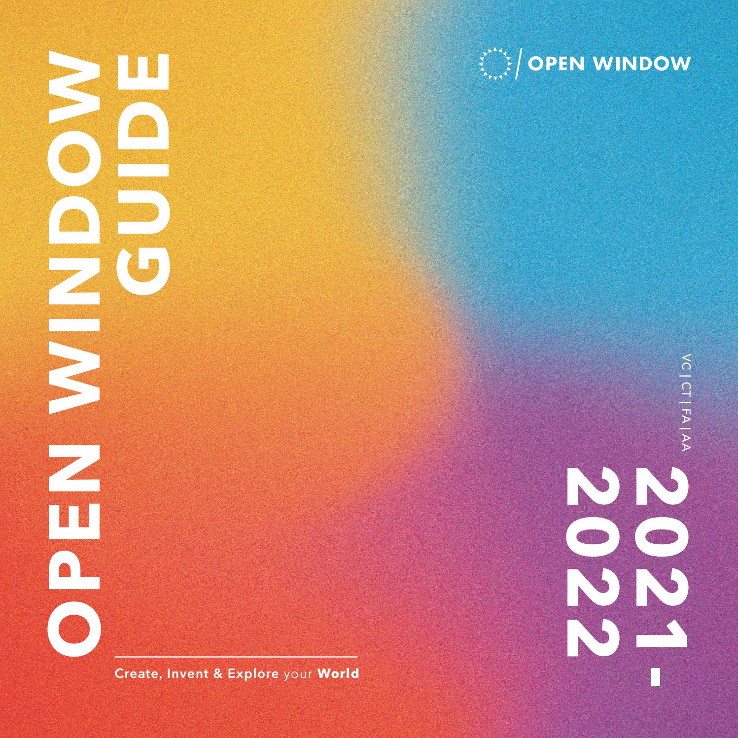 Open Window Guide by Open Window - Issuu