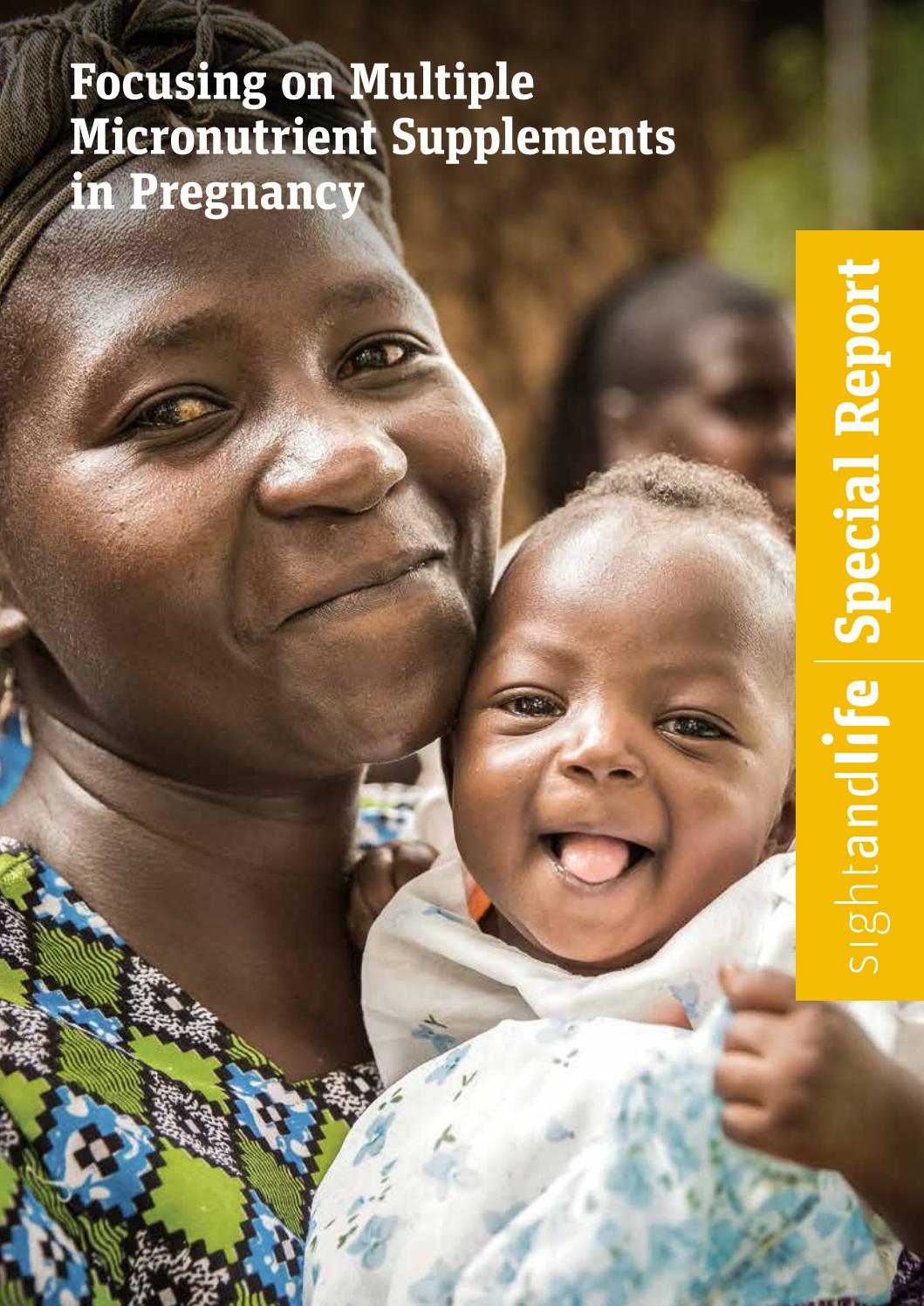 Sight and Life Special Report | Focusing on Multiple Micronutrient ...