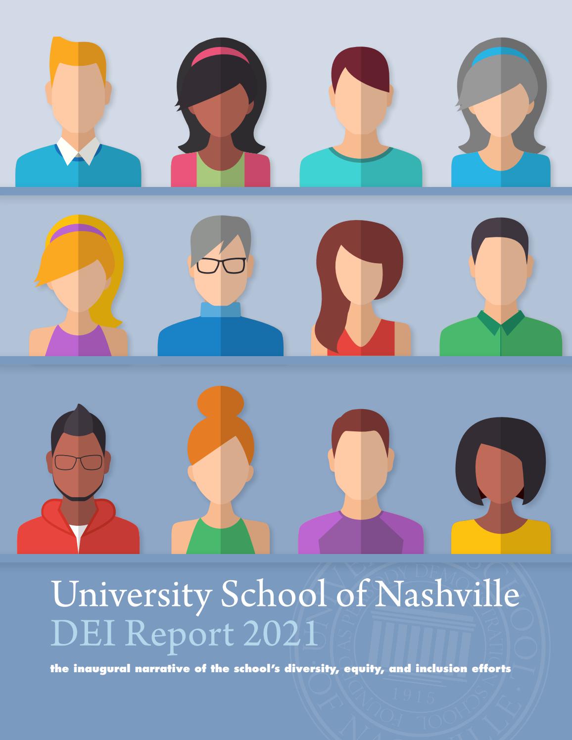 DEI Report 2021 by University School of Nashville - Issuu