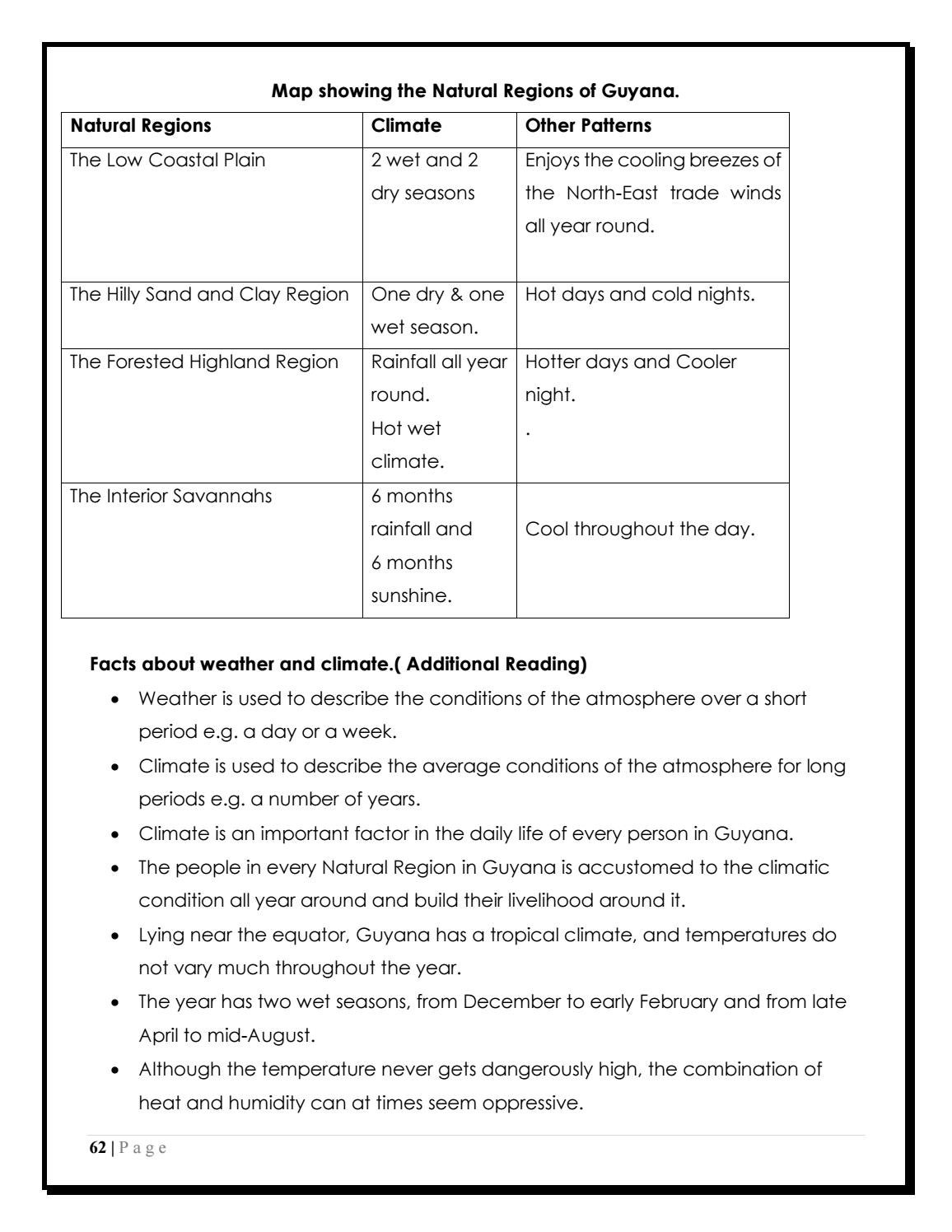 Study Package - Grade 6 Notes - 2021 - Social Studies by Ministry of ...