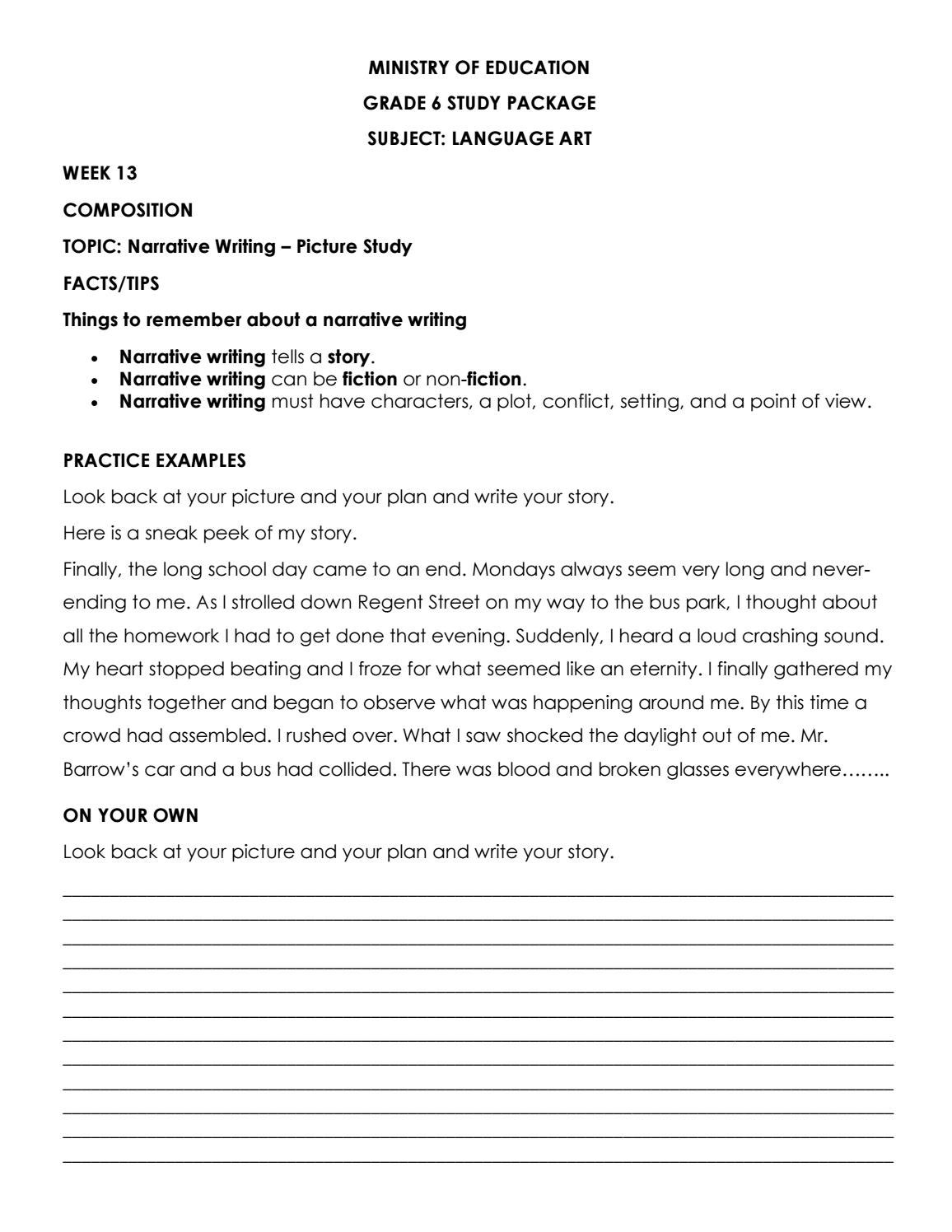 NGSA 2021 - Study Package - Language Arts by Ministry of Education ...