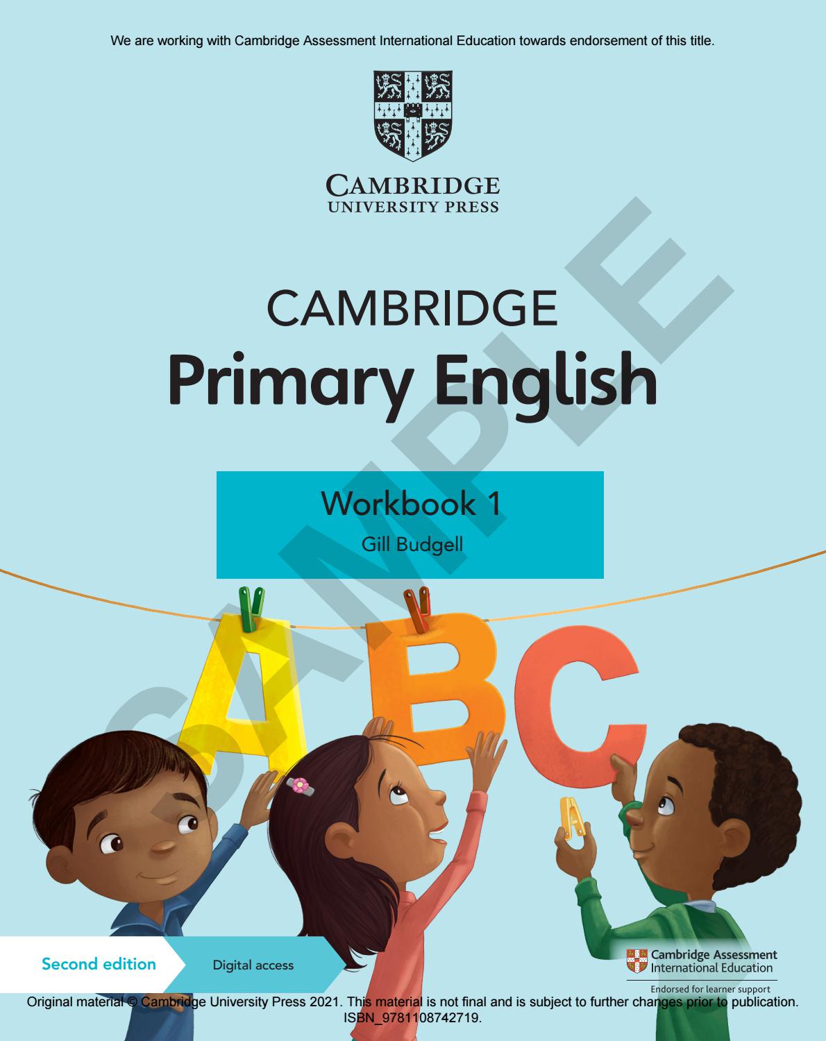 Primary English Workbook 1 Sample by Cambridge International Education ...